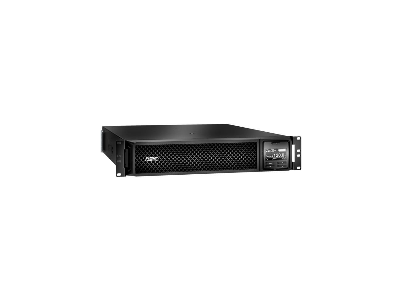 APC SRT2200RMXLA-NC 2200 VA 1800 Watts Online Smart-UPS with Network ...