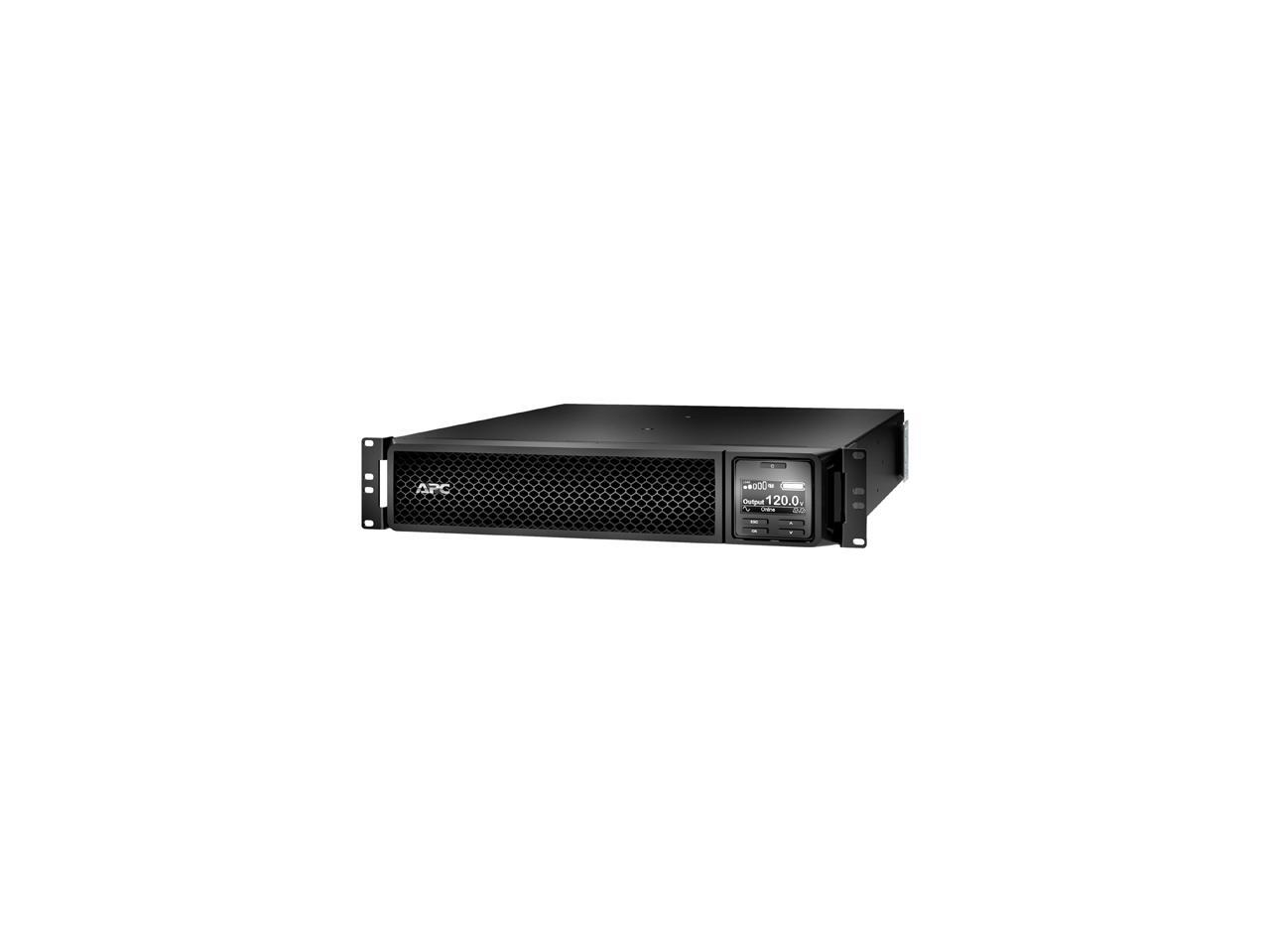 APC SRT2200RMXLA-NC 2200 VA 1800 Watts Online Smart-UPS with Network ...