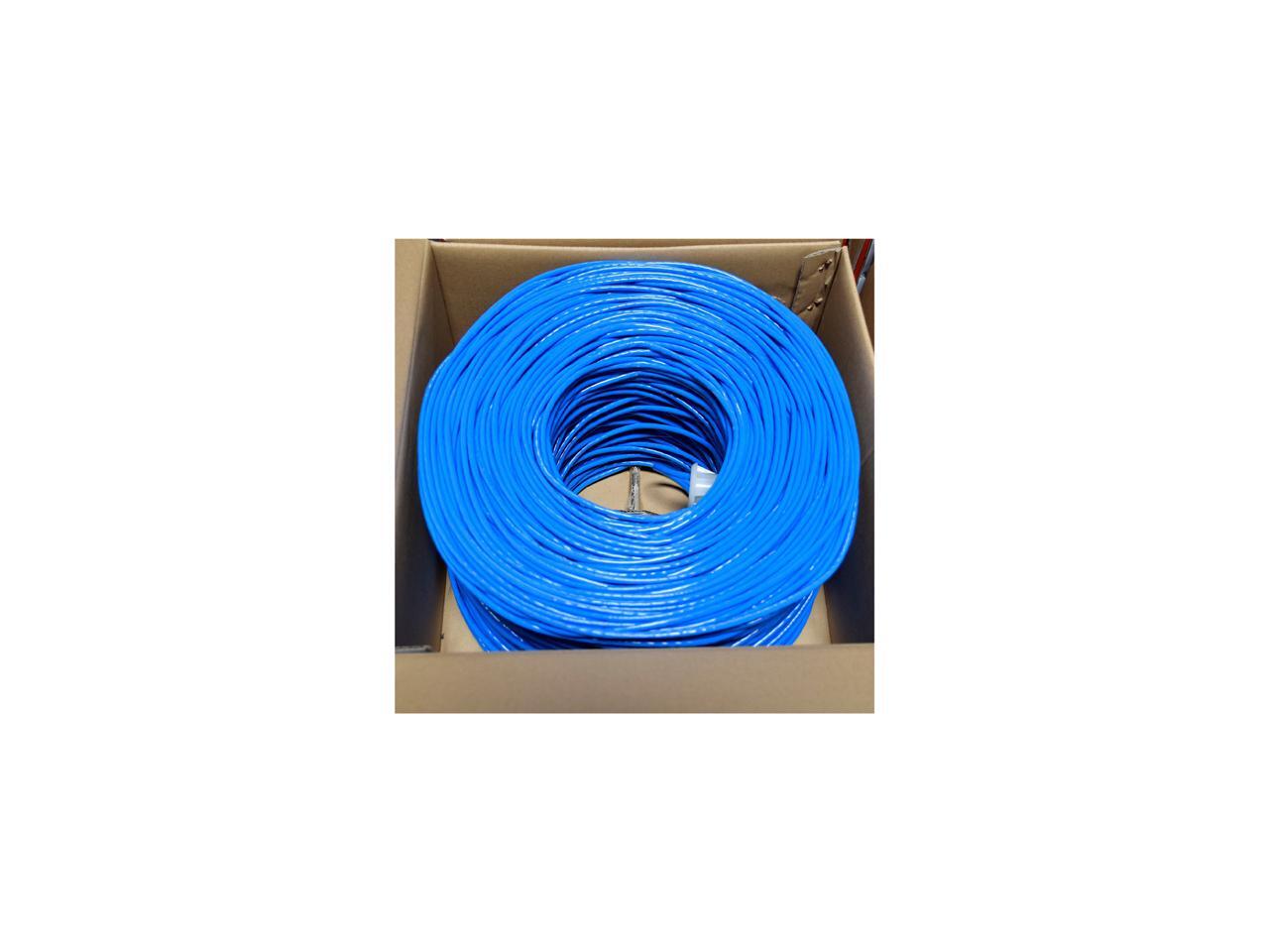 Premiertek CAT6-CCA-1KFT-BL 1000Ft Cat6 Blue Utp 23Awg Cca Network ...