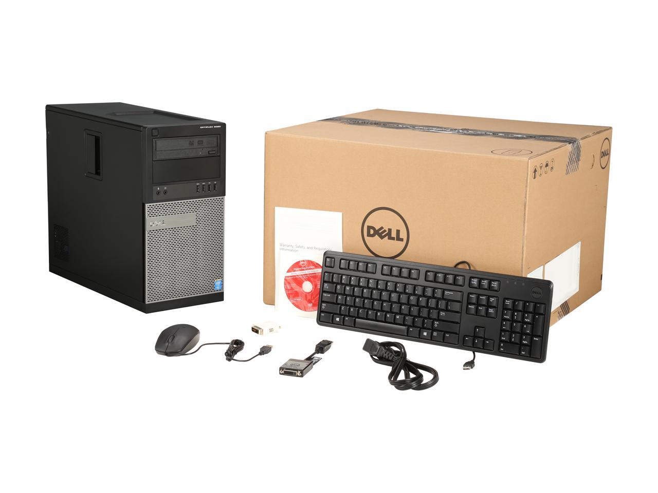 DELL OptiPlex 9020 Desktop PC Intel Core i7 4790 (3.6GHz) 8GB DDR3 1TB ...