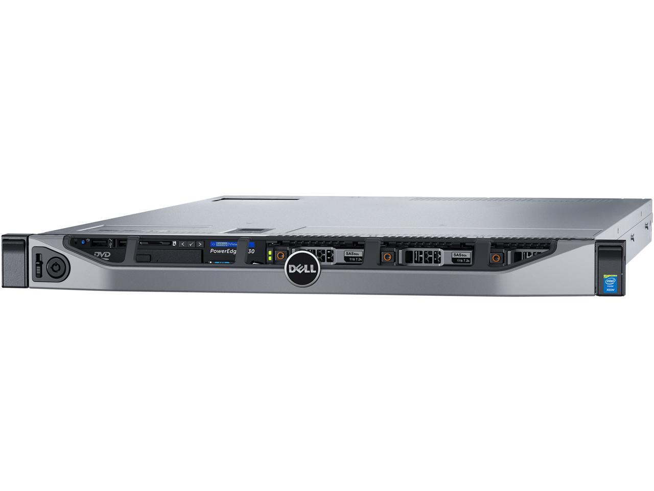 Dell PowerEdge R630 - Server - rack-mountable - 1U - 2-way - 2 x Xeon ...