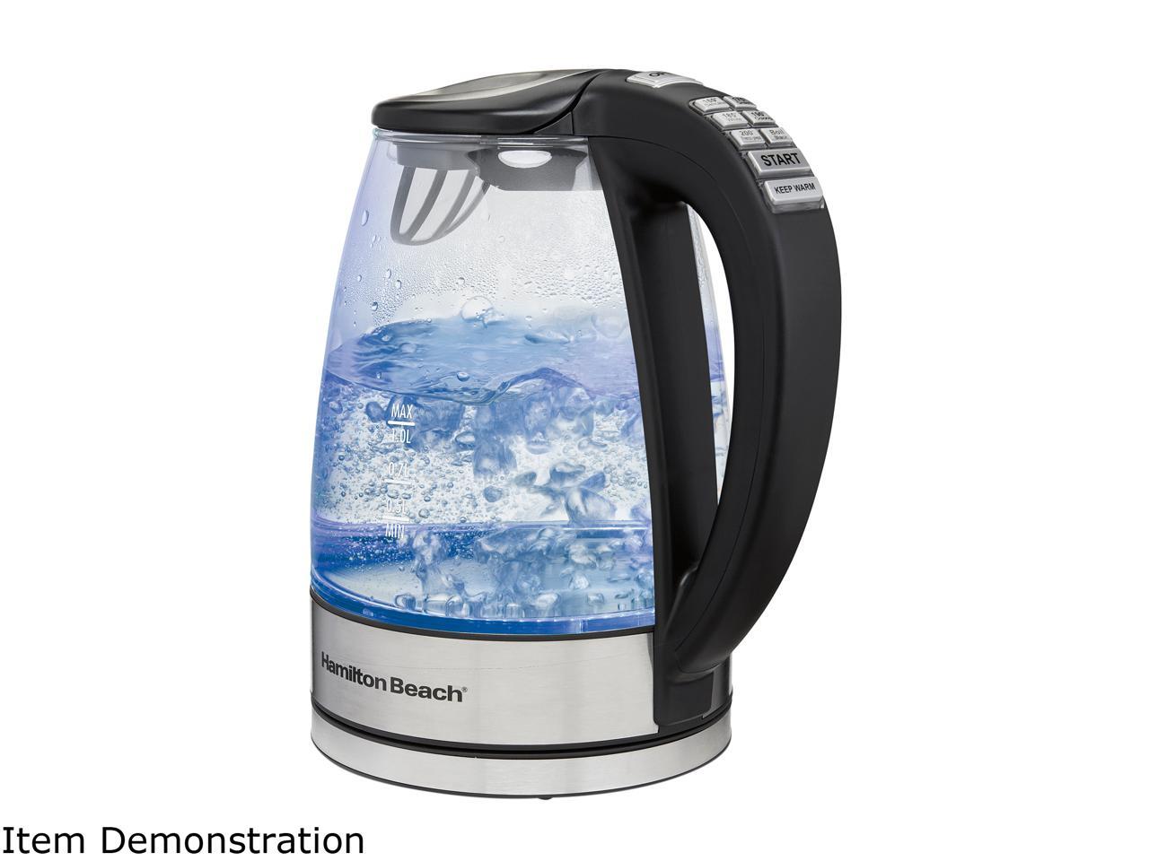 Hamilton-Beach Hamilton Beach 1.7 Liter Variable Temperature Kettle ...