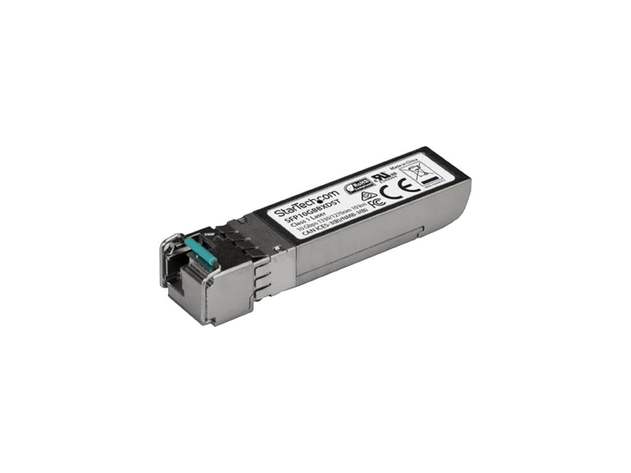 StarTech.com SFP10GBBXDST 10GBASE-BX Downstream SFP+ Transceiver Module - 10 Gbps - 10 km - MSA ...