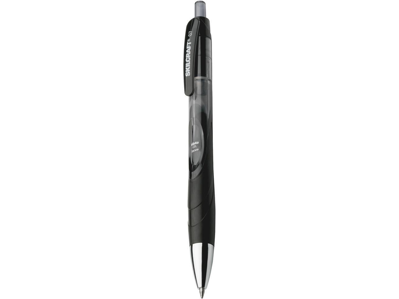 SKILCRAFT Vista Secure Gel Pens - Newegg.com