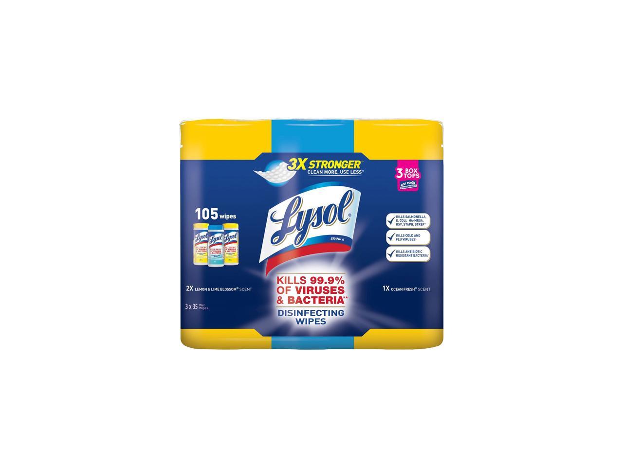 Lysol Disinfecting Wipes Pack - Newegg.com