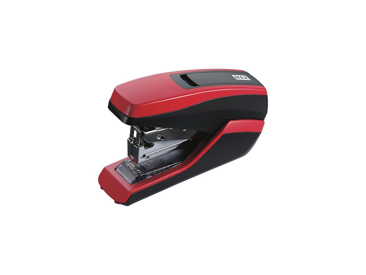 Max USA Stapler 35-Sheet Half Strip 1-3/5"Wx5-1/10"Lx3-2/5"H RDBK ...