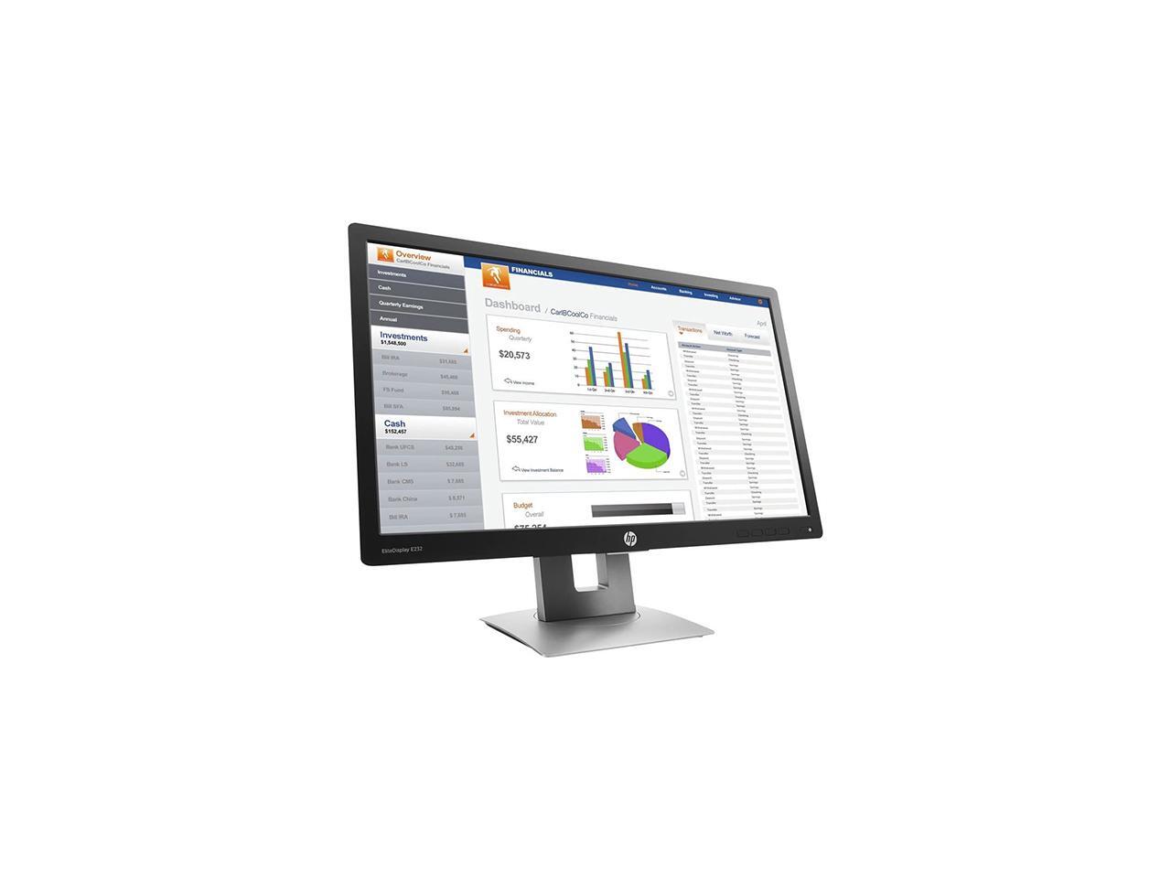 Refurbished: HP EliteDisplay E232 23-Inch Monitor IPS w/LED backlight ...