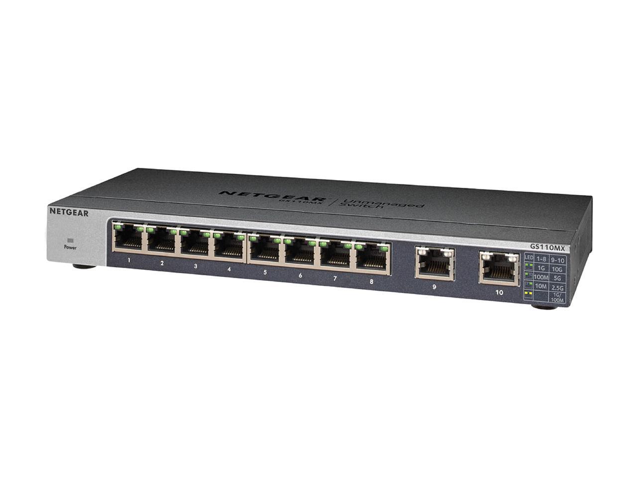 NETGEAR 10-Port Gigabit/10G Ethernet Unmanaged Switch - Newegg.com