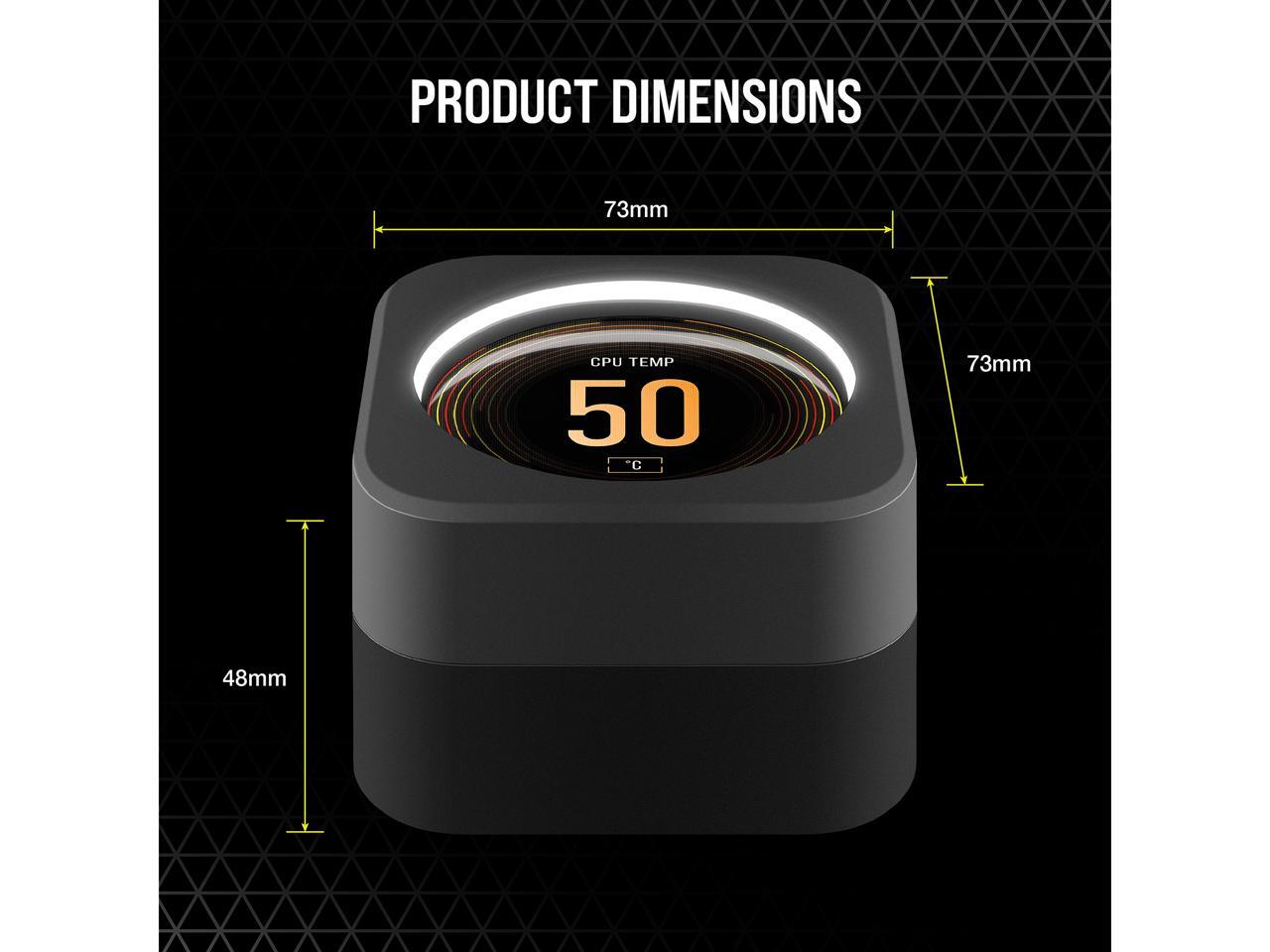 CORSAIR iCUE ELITE CPU Cooler LCD Display Upgrade Kit - Newegg.com