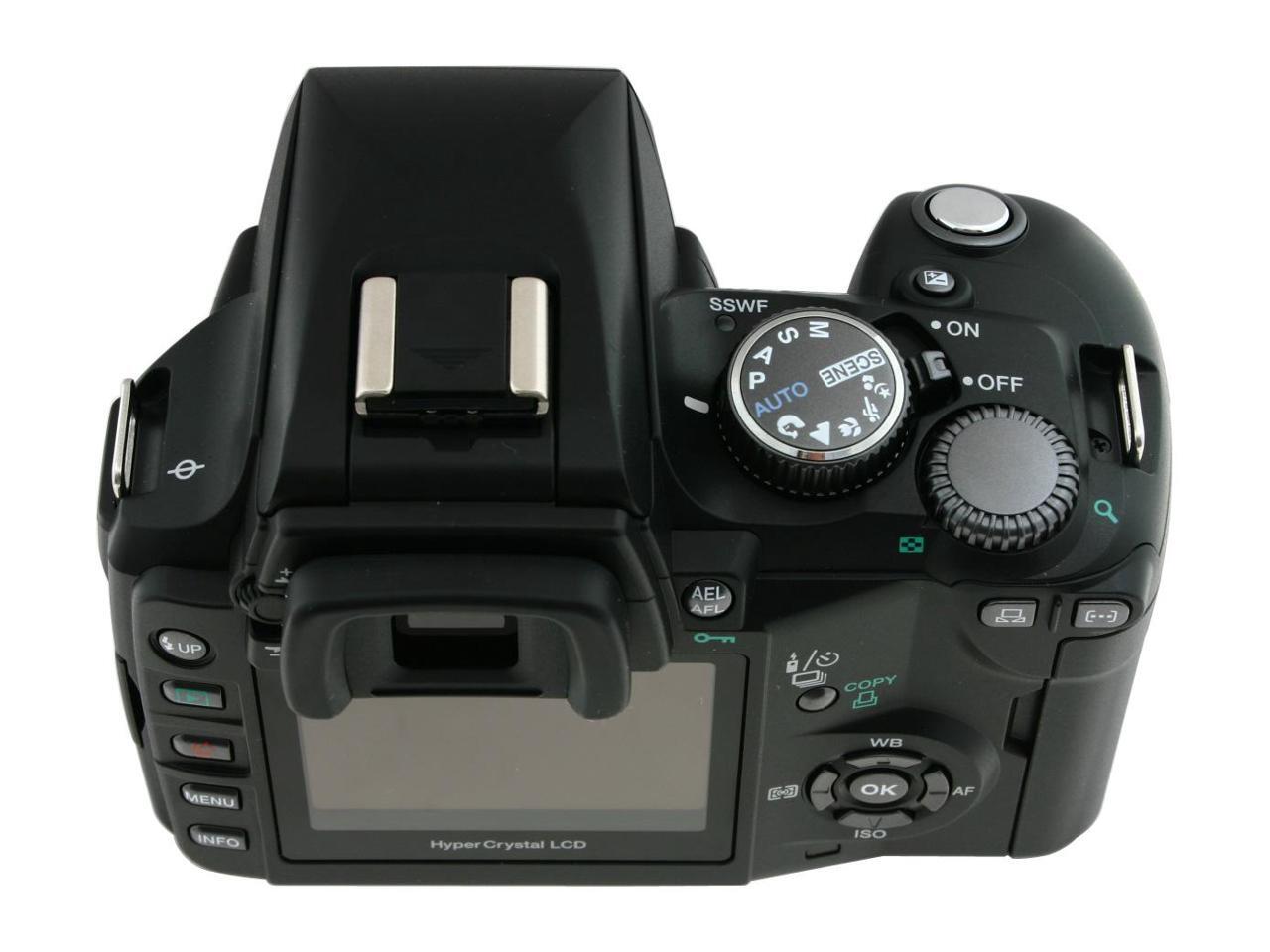 Open Box: OLYMPUS EVOLT E-500 Black Digital SLR Camera w/ ZUIKO DIGITAL ...