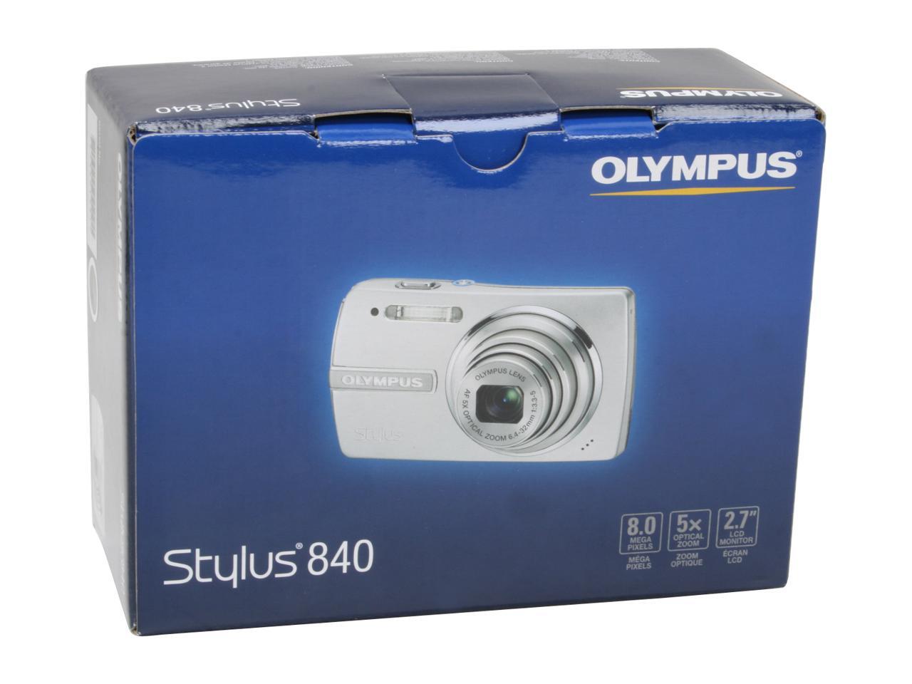 OLYMPUS STYLUS 840 Black 8.0 MP Digital Camera - Newegg.com