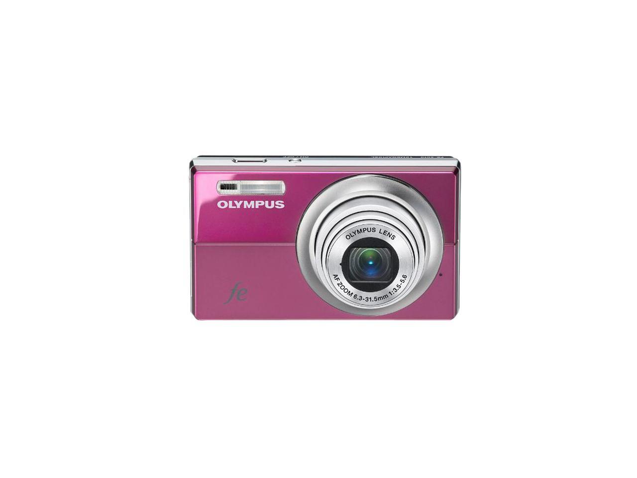 OLYMPUS FE-5010 Plum 12.0 MP Digital Camera - Newegg.com