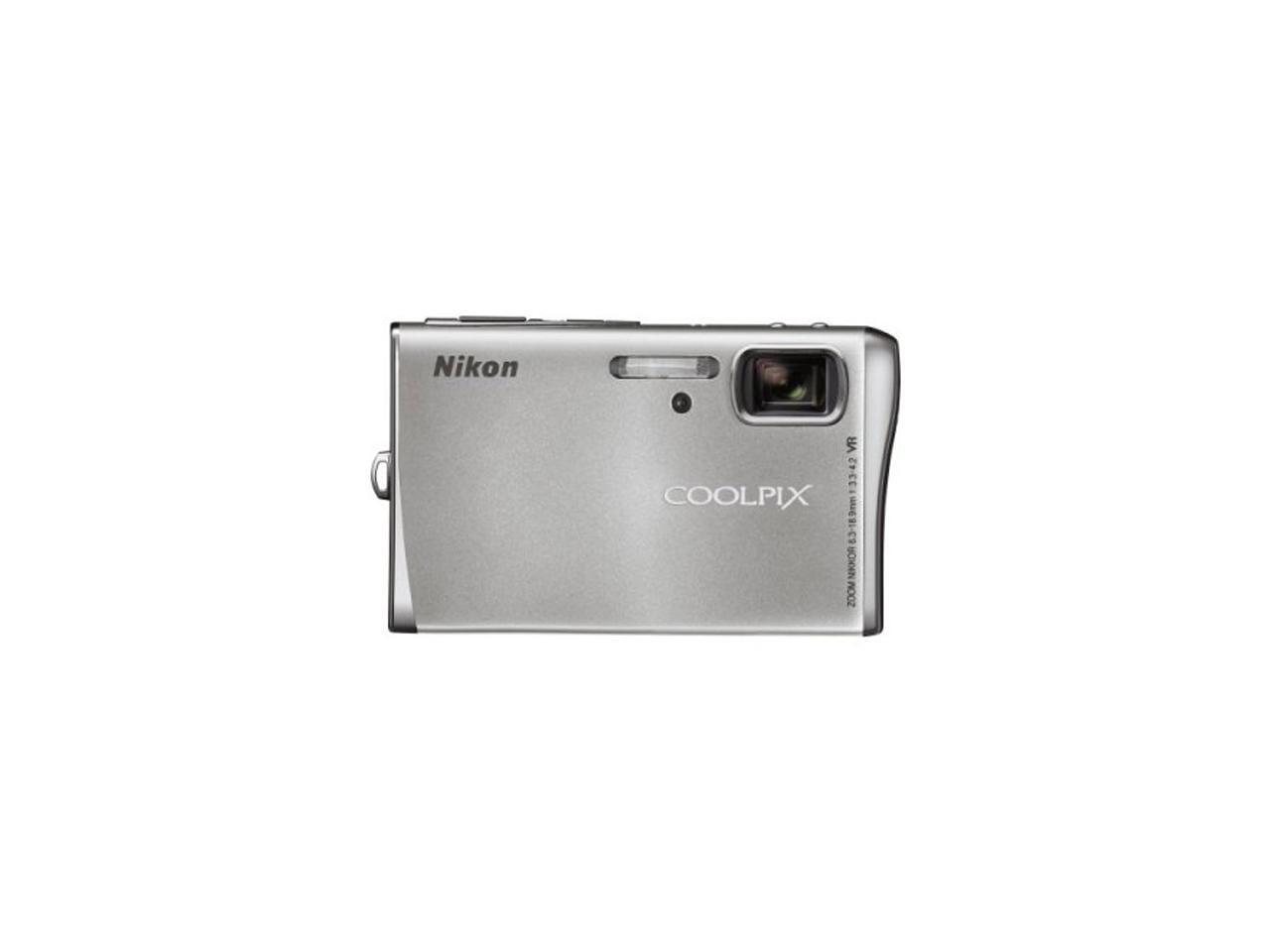 Nikon Coolpix S51c Silver 8.1 MP Digital Camera - Newegg.com