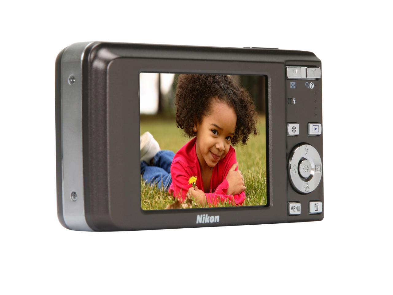 Nikon CoolPix S520 Black 8.0 MP Digital Camera - Newegg.com