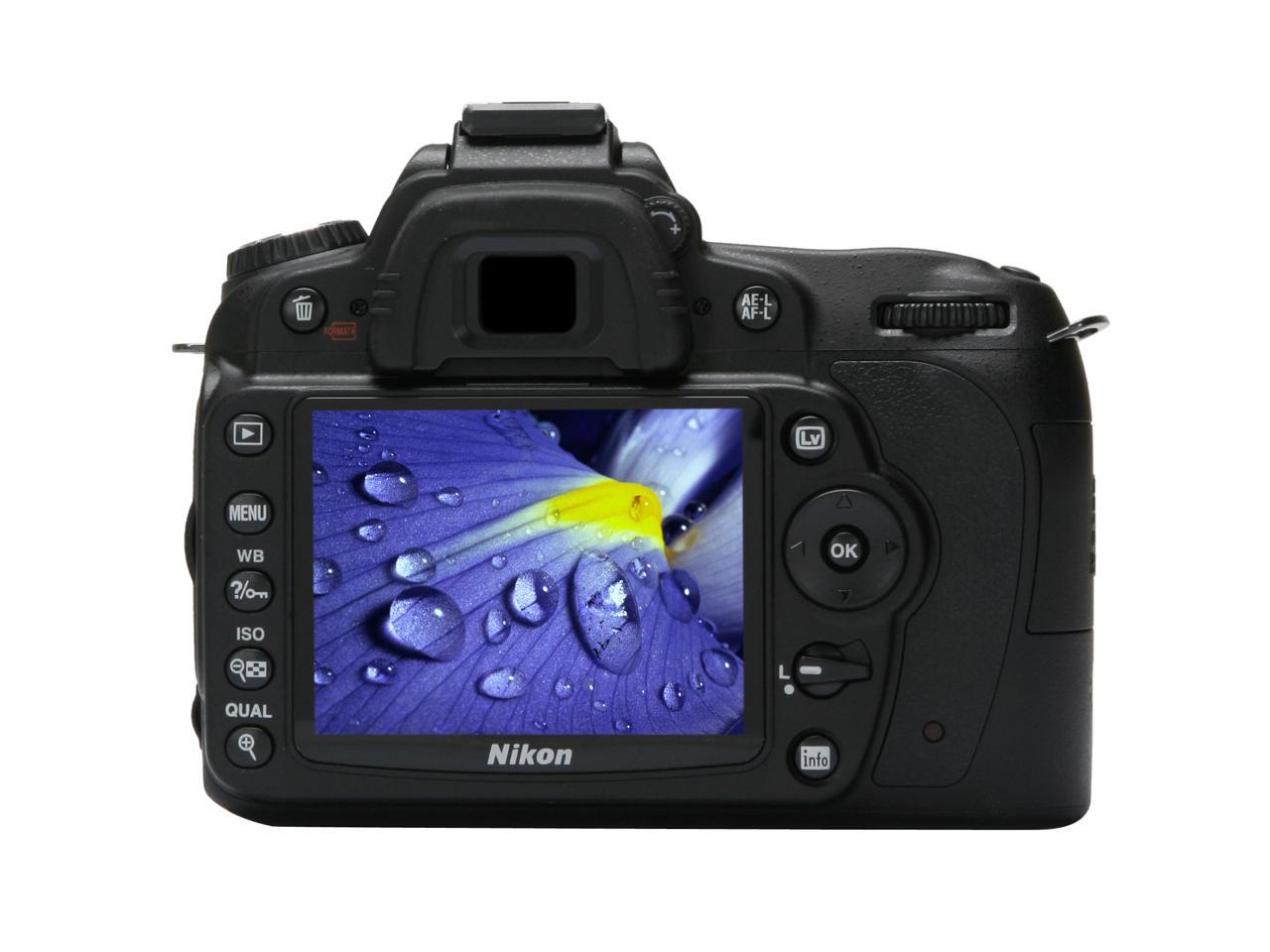 Nikon D90 Black Digital SLR Camera - Body Only - Newegg.com