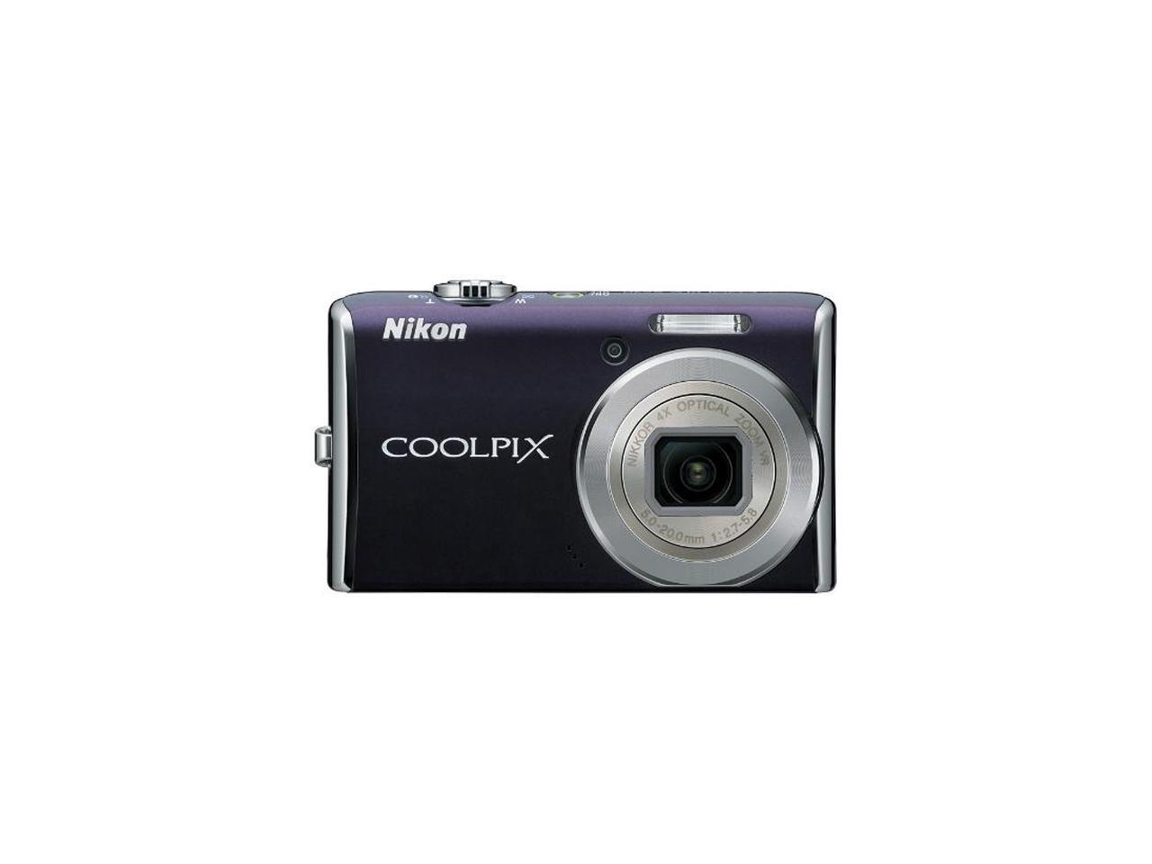 Nikon CoolPix S620 Noble Purple 12.2 MP Digital Camera - Newegg.com