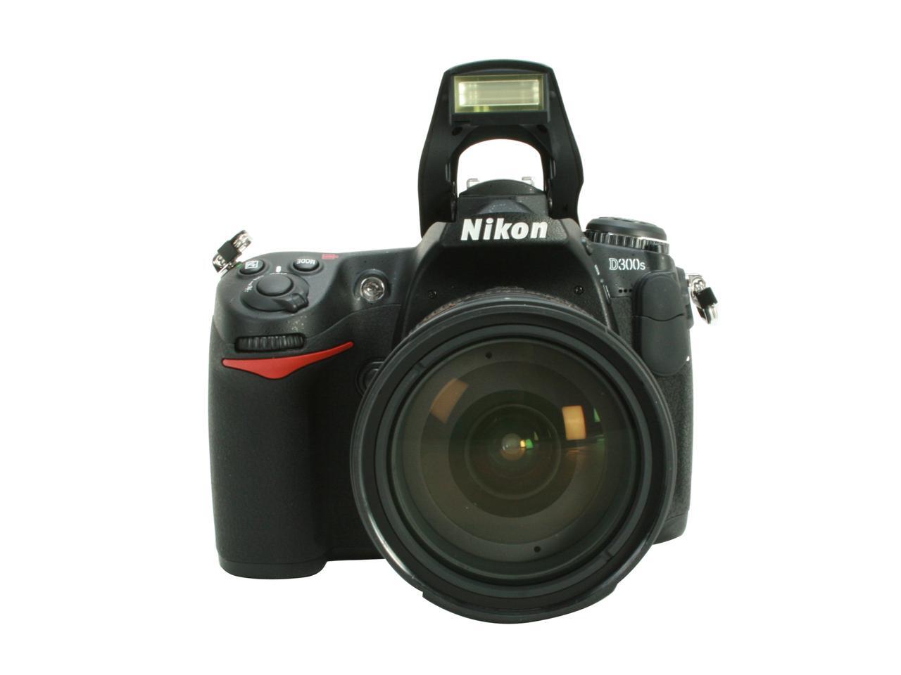 Nikon D300S Black DX Format Digital SLR Camera w/ AF-S NIKKOR 18-200mm ...