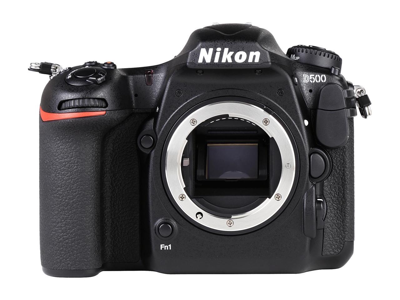 Nikon D500 1559 Black Digital SLR Camera - Body - Newegg.com