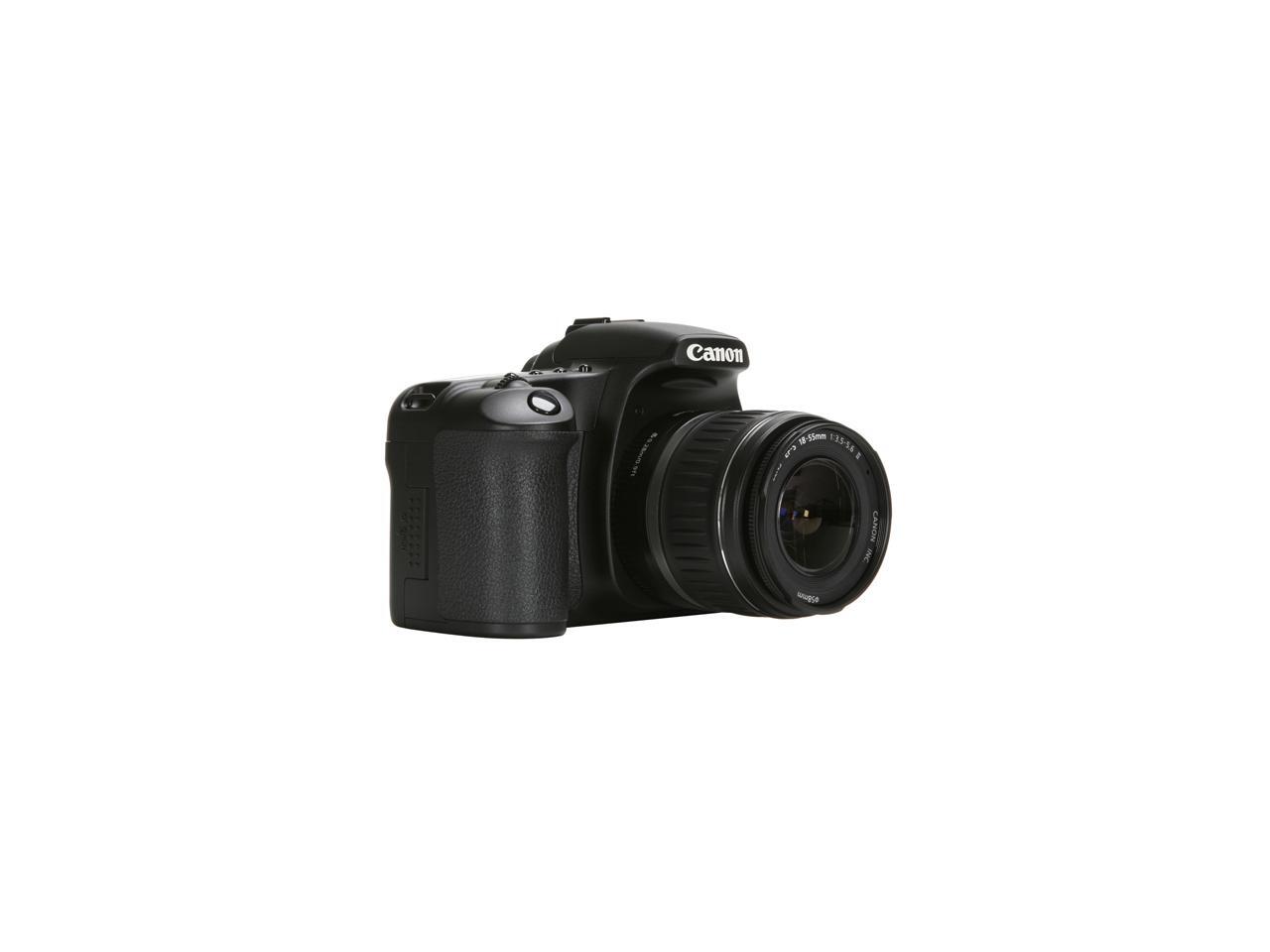Canon EOS 30D Black Digital SLR Camera w/ EF-S 18-55mm f/3.5-5.6 II ...