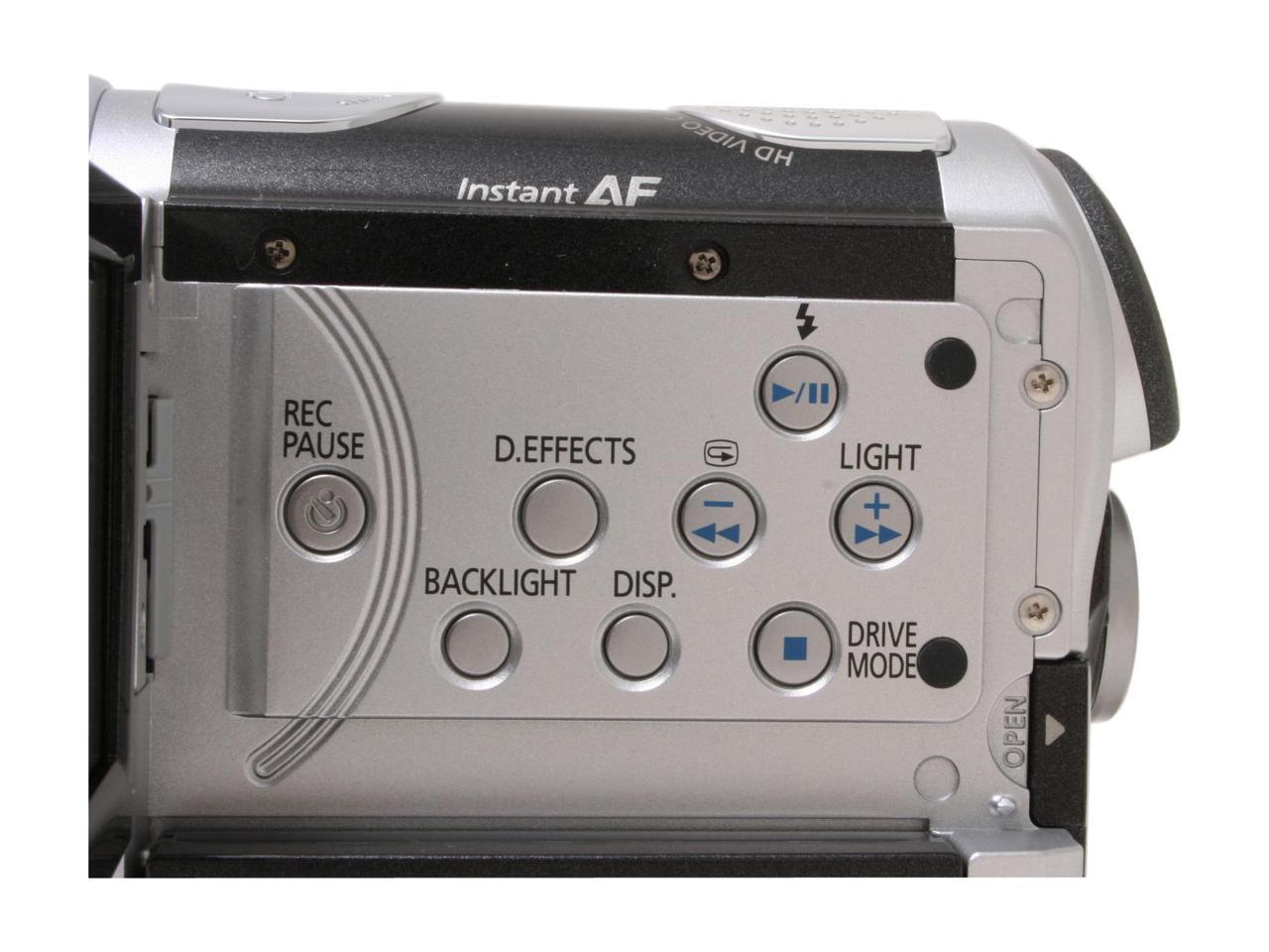 Canon HV10 Black&Silver High Definition MiniDV Camcorder - Newegg.com