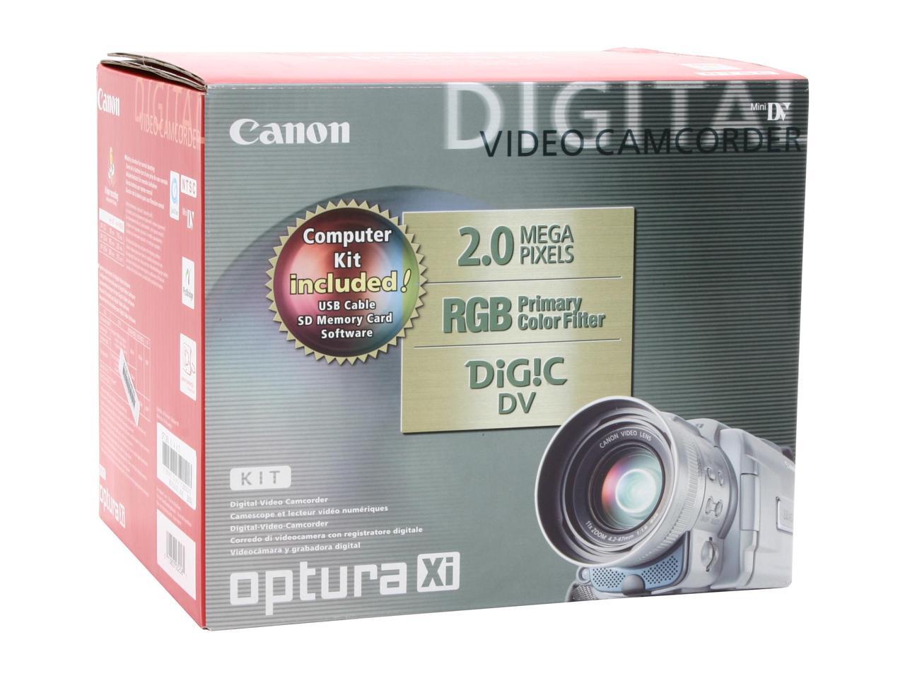 Canon Optura Xi MiniDV Camcorder - Newegg.ca
