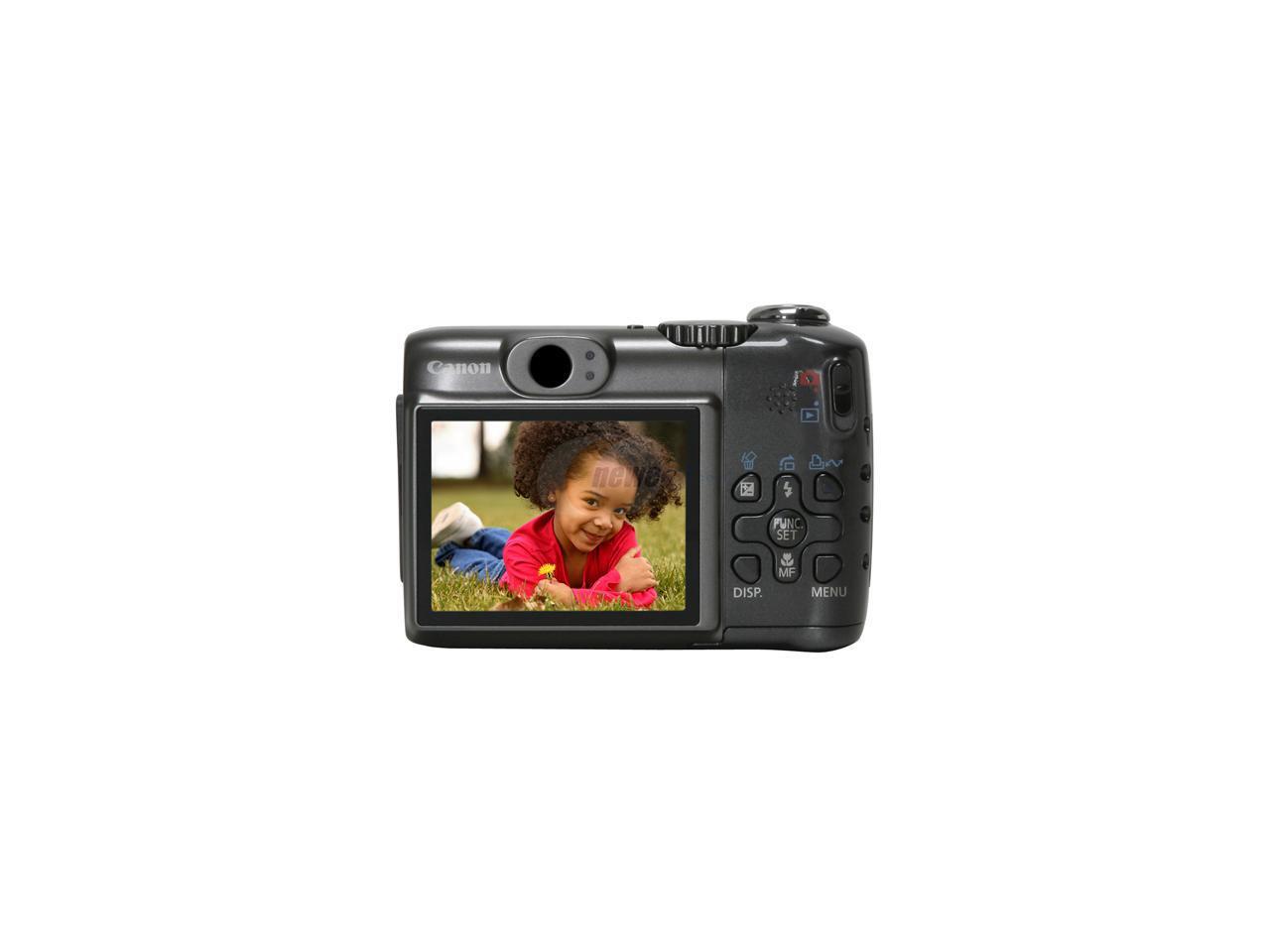 Canon PowerShot A590 IS Black 8.0 MP Digital Camera - Newegg.com