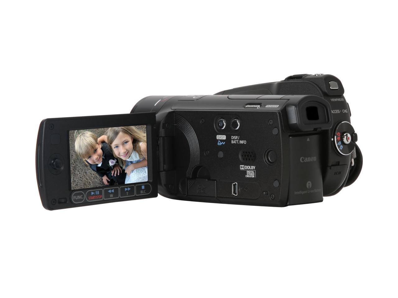 Canon VIXIA HG21 Black 1/3.2" CMOS 2.7" 211K LCD 12X Optical Zoom 120GB ...