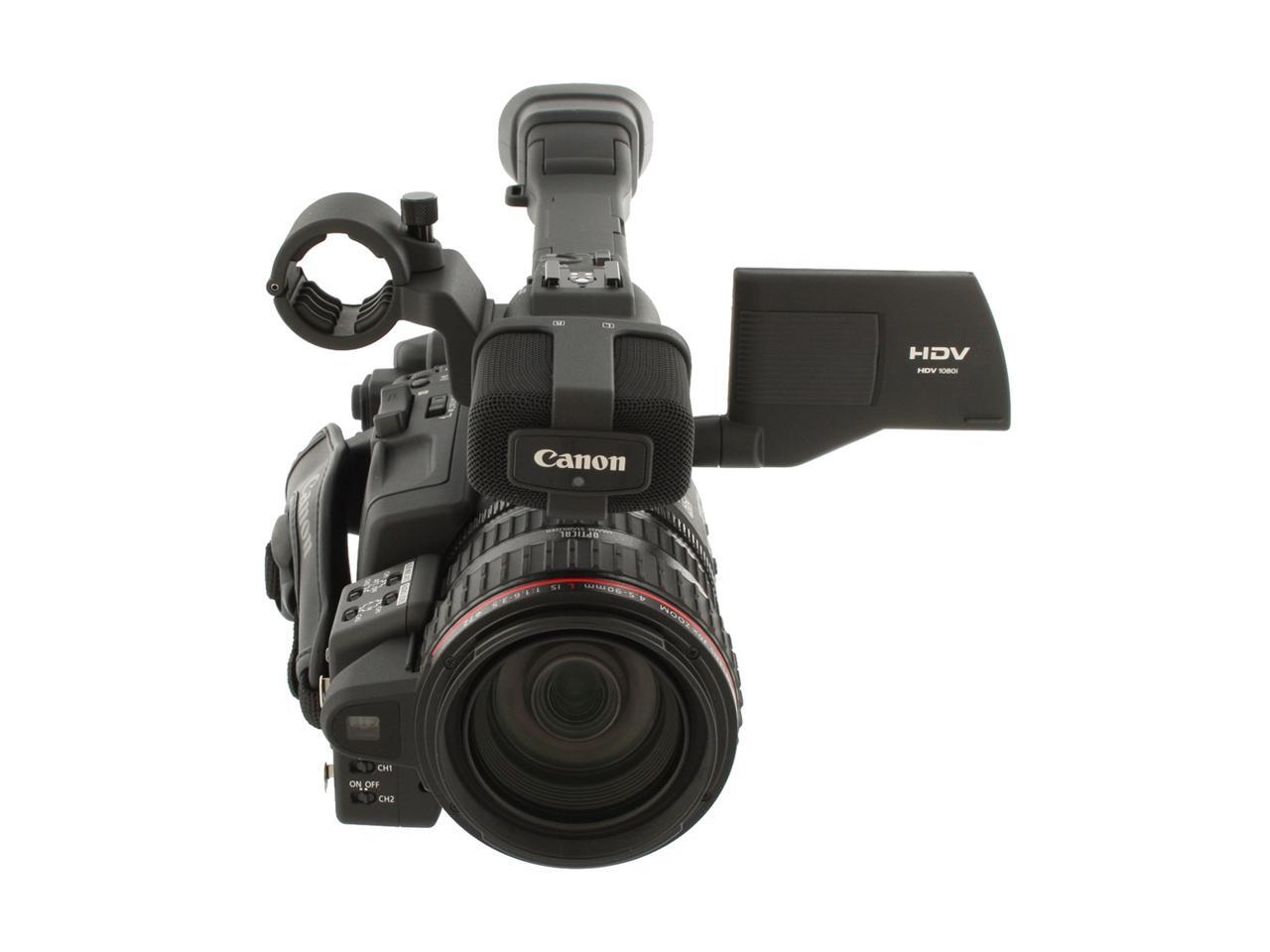 Canon XH G1S Black 1/3" 3CCD 2.8" 207K HDV Camcorder w/ Canon 20x HD ...