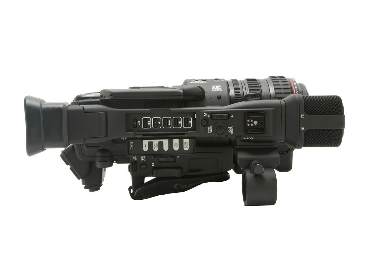 Canon XH G1S Black 1/3" 3CCD 2.8" 207K HDV Camcorder w/ Canon 20x HD ...