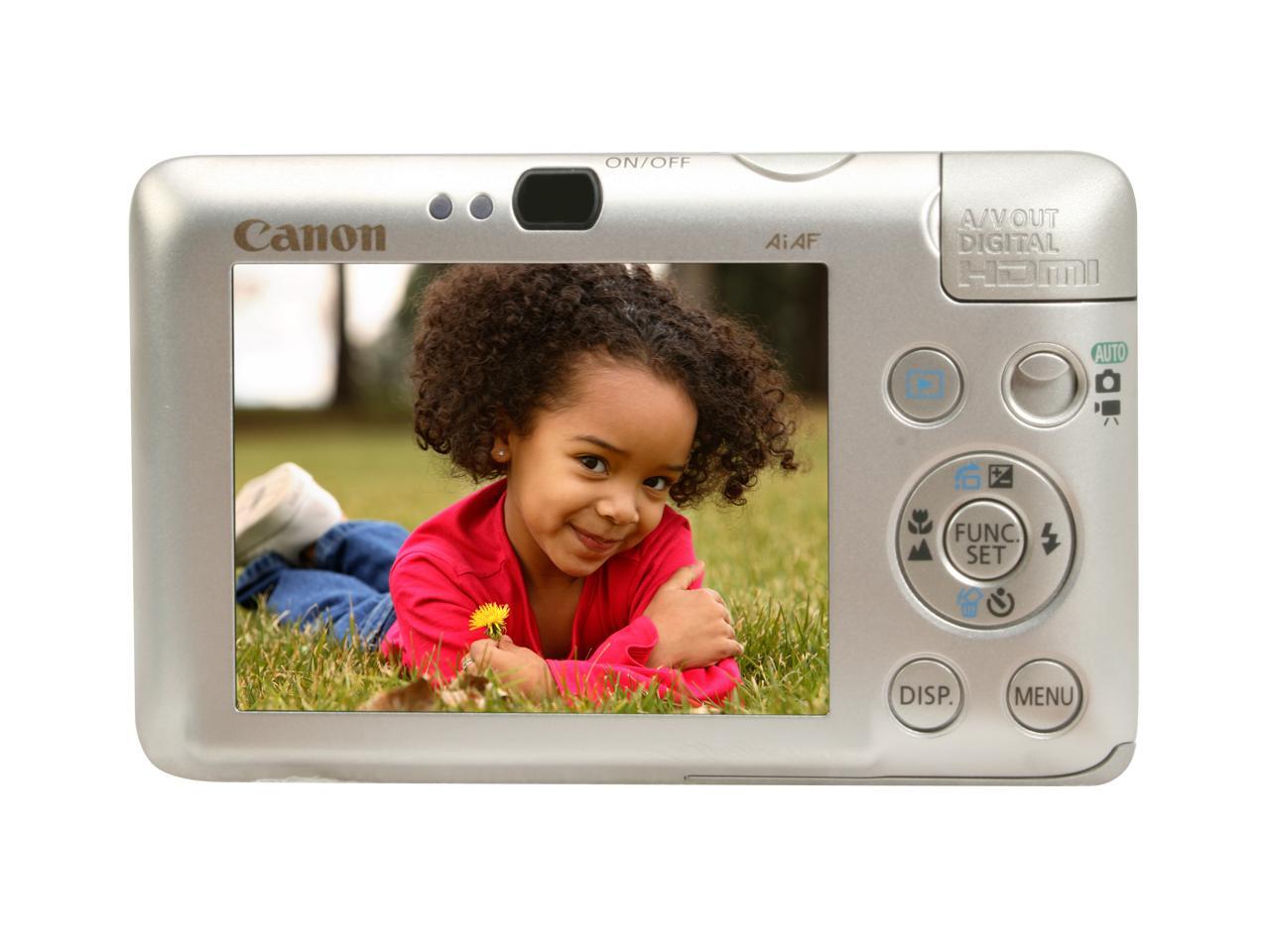 Canon PowerShot SD780 IS Silver 12.1 MP HD Movie Digital Camera ...