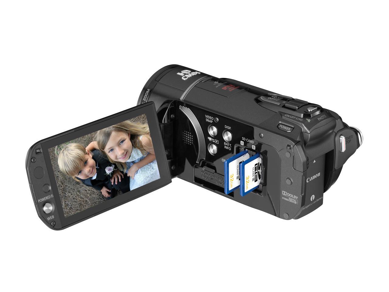 Canon VIXIA HF S200 HD Flash Memory Camcorder - Newegg.ca