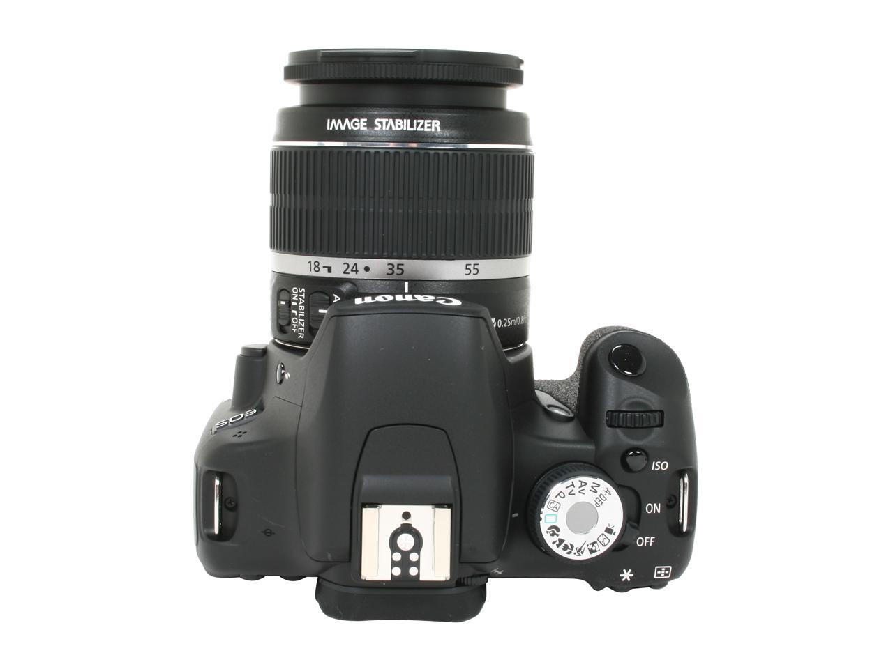 Canon EOS Rebel T1i NFL Sideline Kit Black Full HD Movie Digital SLR ...