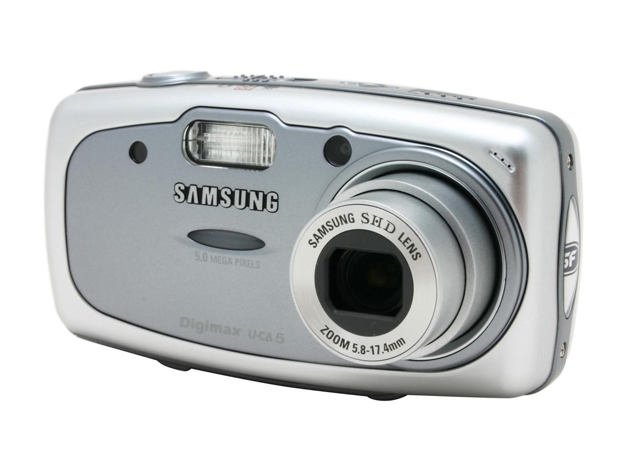 SAMSUNG DigiMax-UCA5 Gray 5.13 MP Digital Camera With 3x Opical Zoom ...
