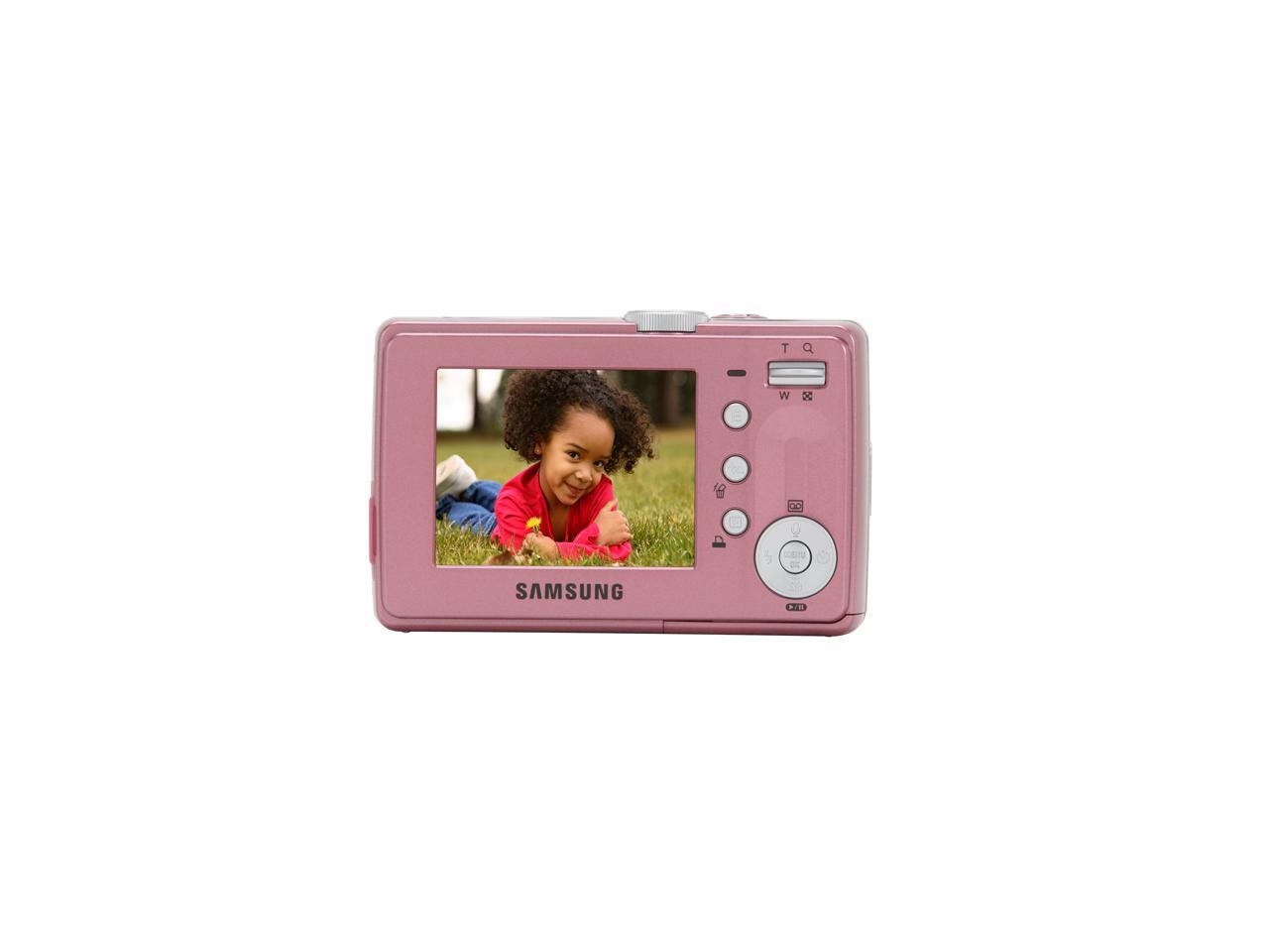 SAMSUNG S73 Pink 7.0 MP Digital Camera - Newegg.com