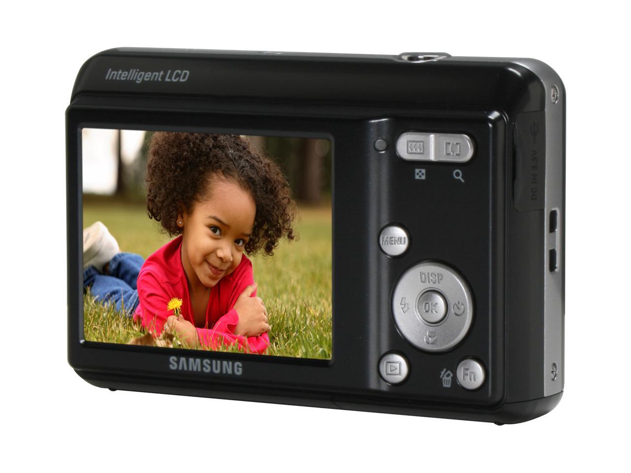 SAMSUNG SL30 Black 10.2 MP Digital Camera - Newegg.com