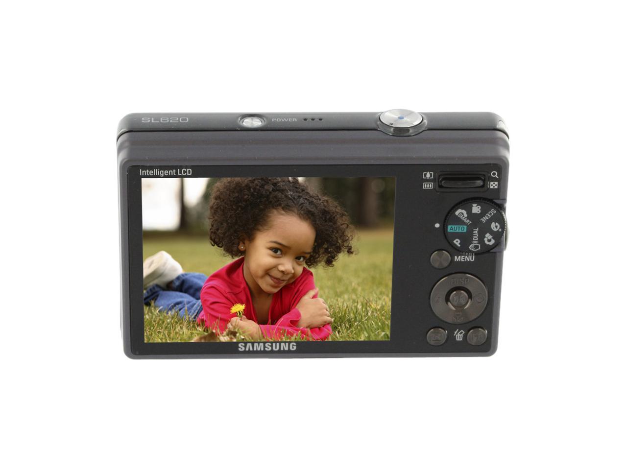 SAMSUNG SL620 Gray 12.2 MP Digital Camera - Newegg.com