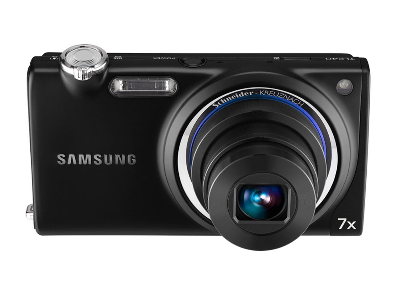 SAMSUNG TL240 Black 14 MP Digital Camera - Newegg.com