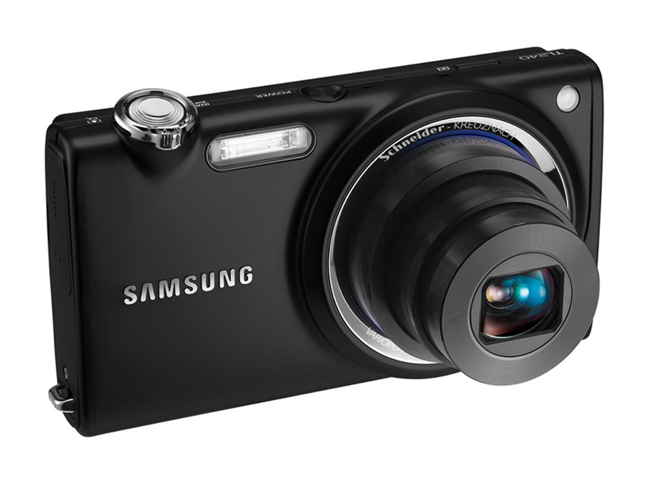 SAMSUNG TL240 Black 14 MP Digital Camera - Newegg.com