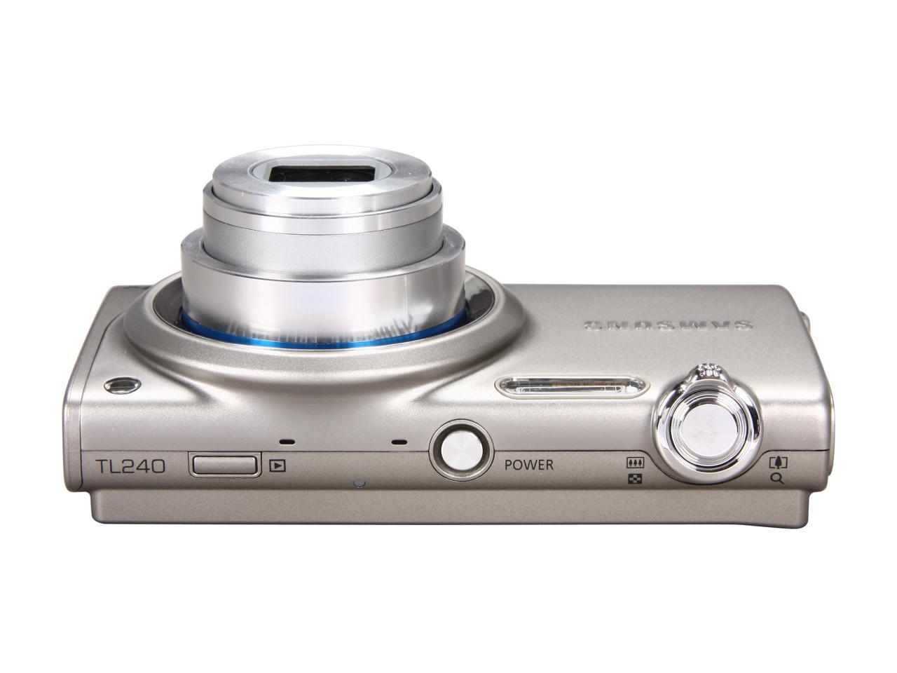 SAMSUNG TL240 Gray 14 MP Digital Camera - Newegg.com