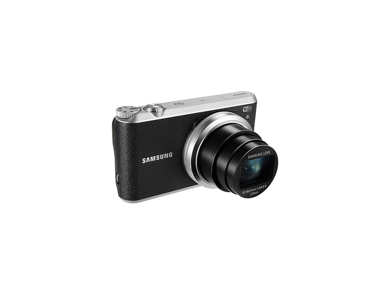 SAMSUNG WB350F Black 16.3 Megapixel Smart Digital Camera - Newegg.com