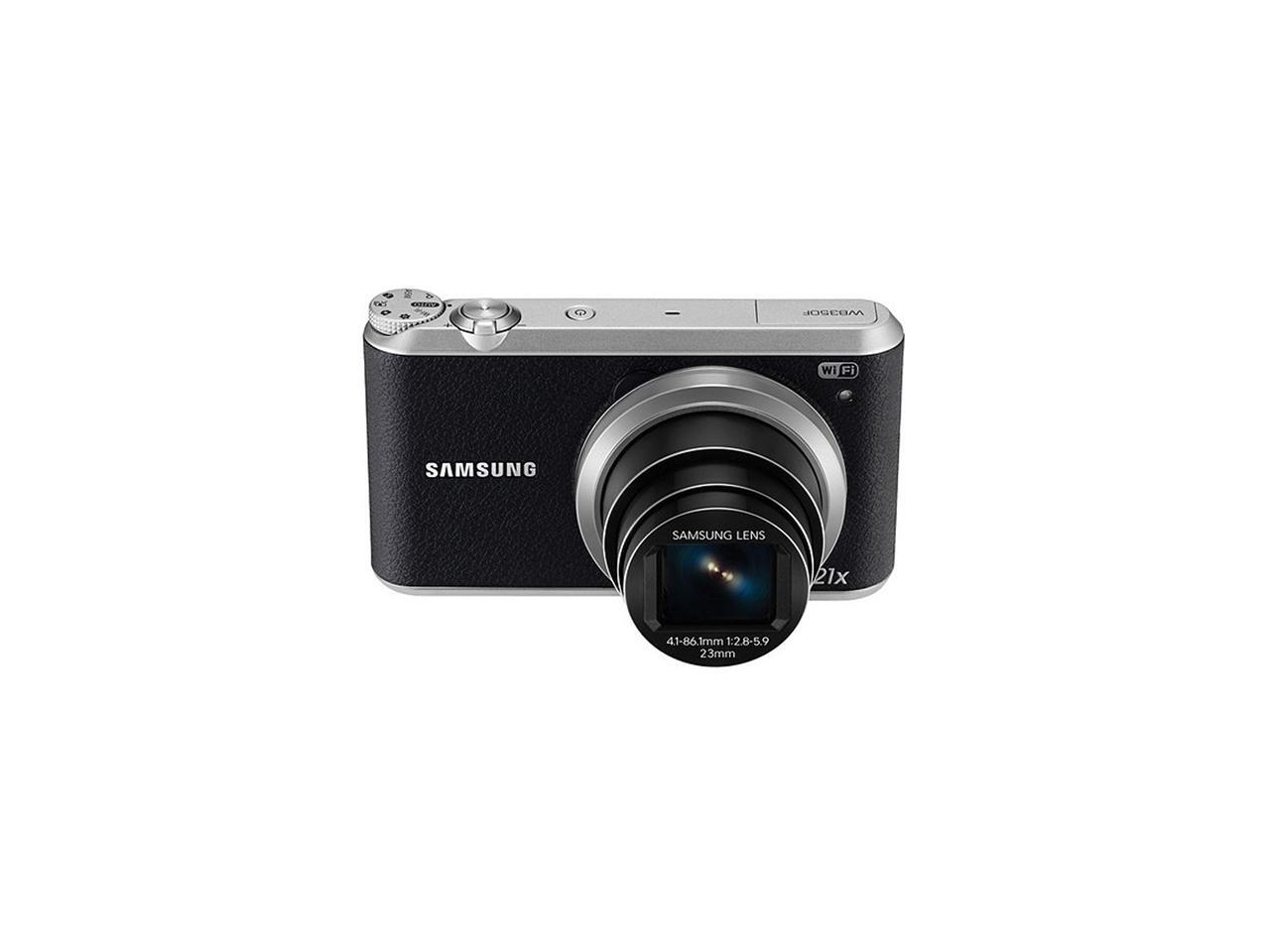 SAMSUNG WB350F Black 16.3 Megapixel Smart Digital Camera - Newegg.com