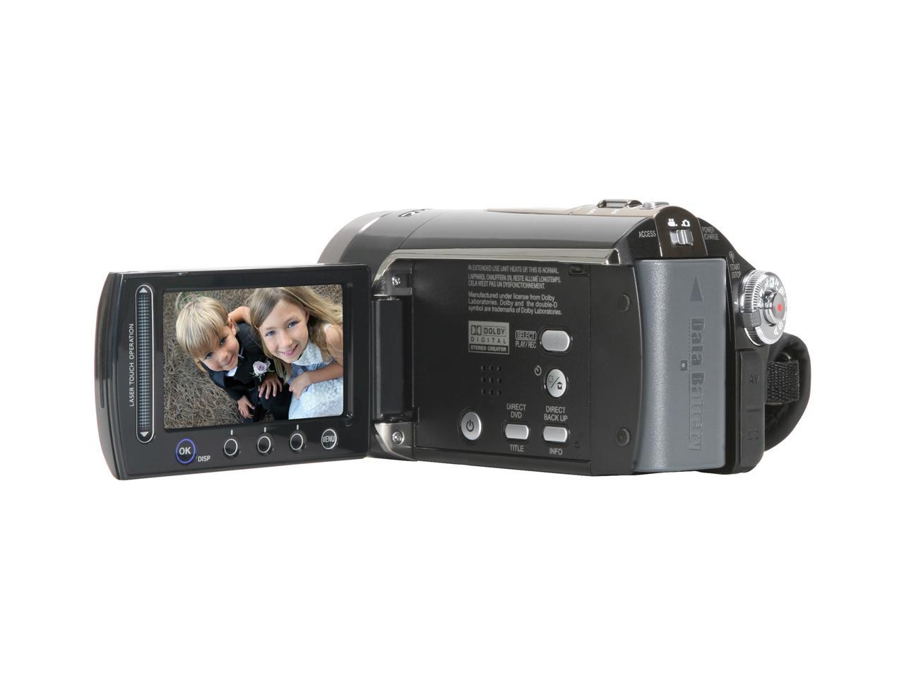 JVC Everio GZ-MG730B Black 7.38MP 30 GB Embedded Hard Disk Digital ...