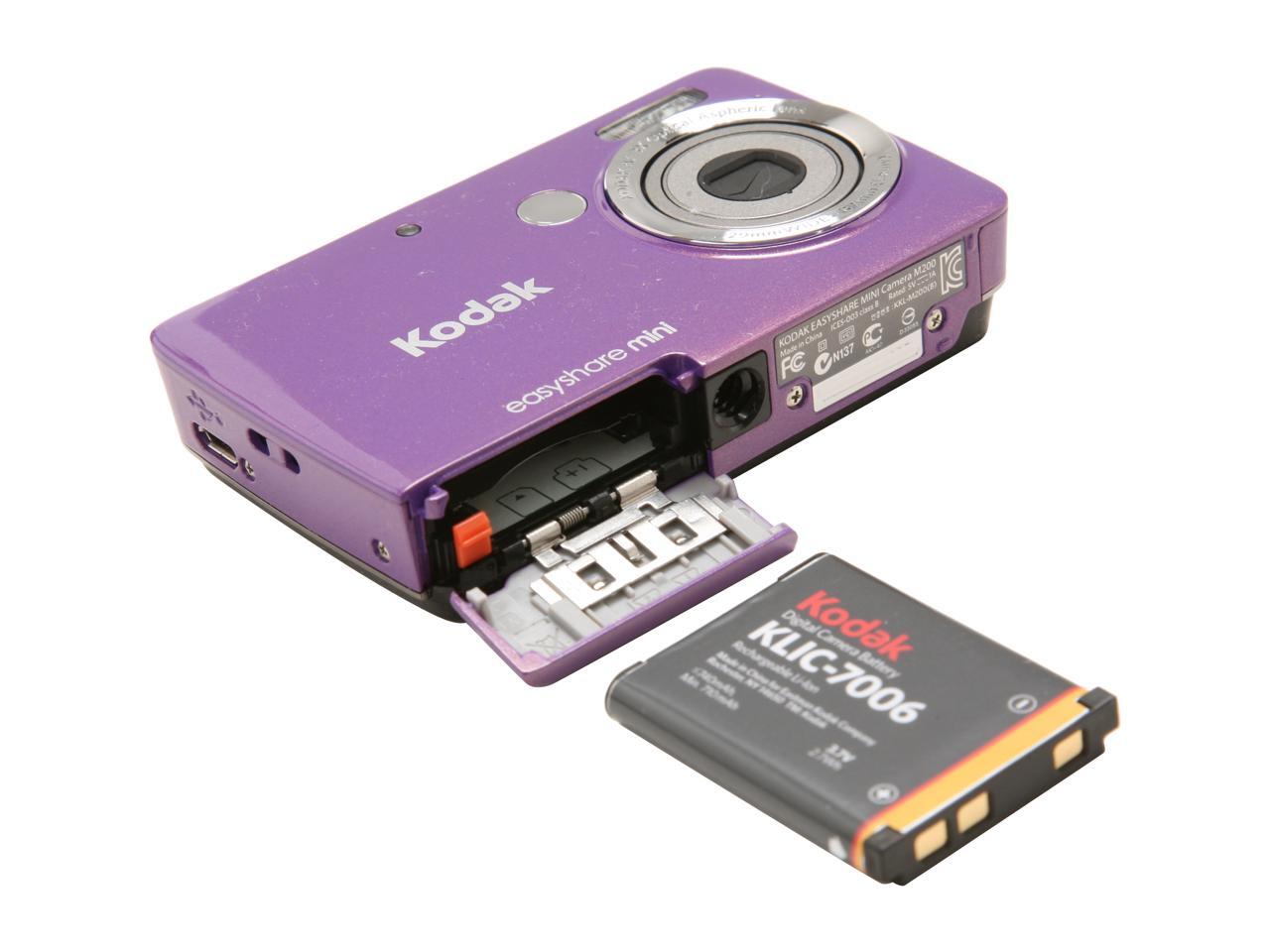 Kodak M200 Purple 10.0 MP Wide Angle MINI Camera - Newegg.com