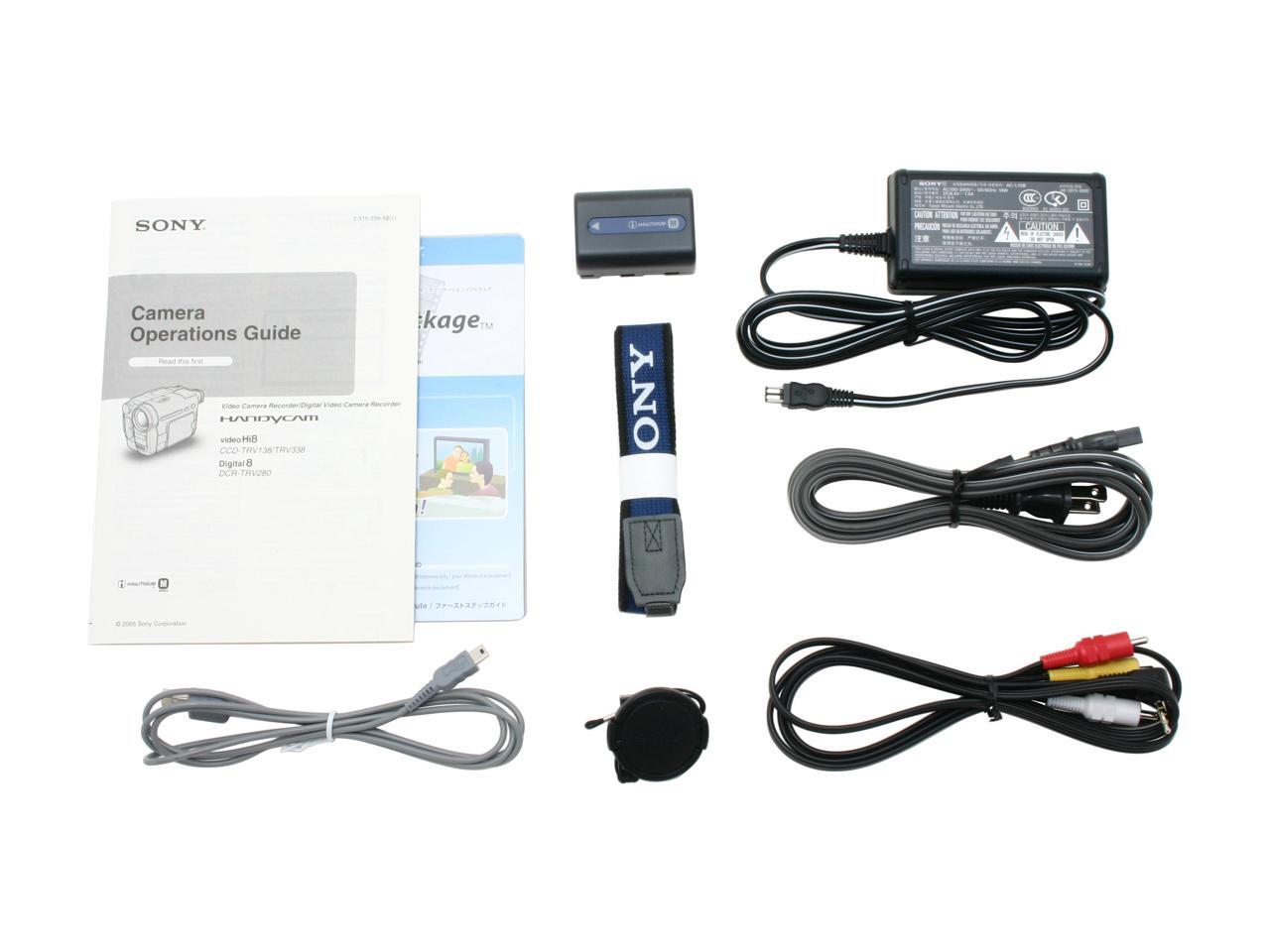 SONY DCR-TRV280 Cassette Digital Camcorder - Newegg.com