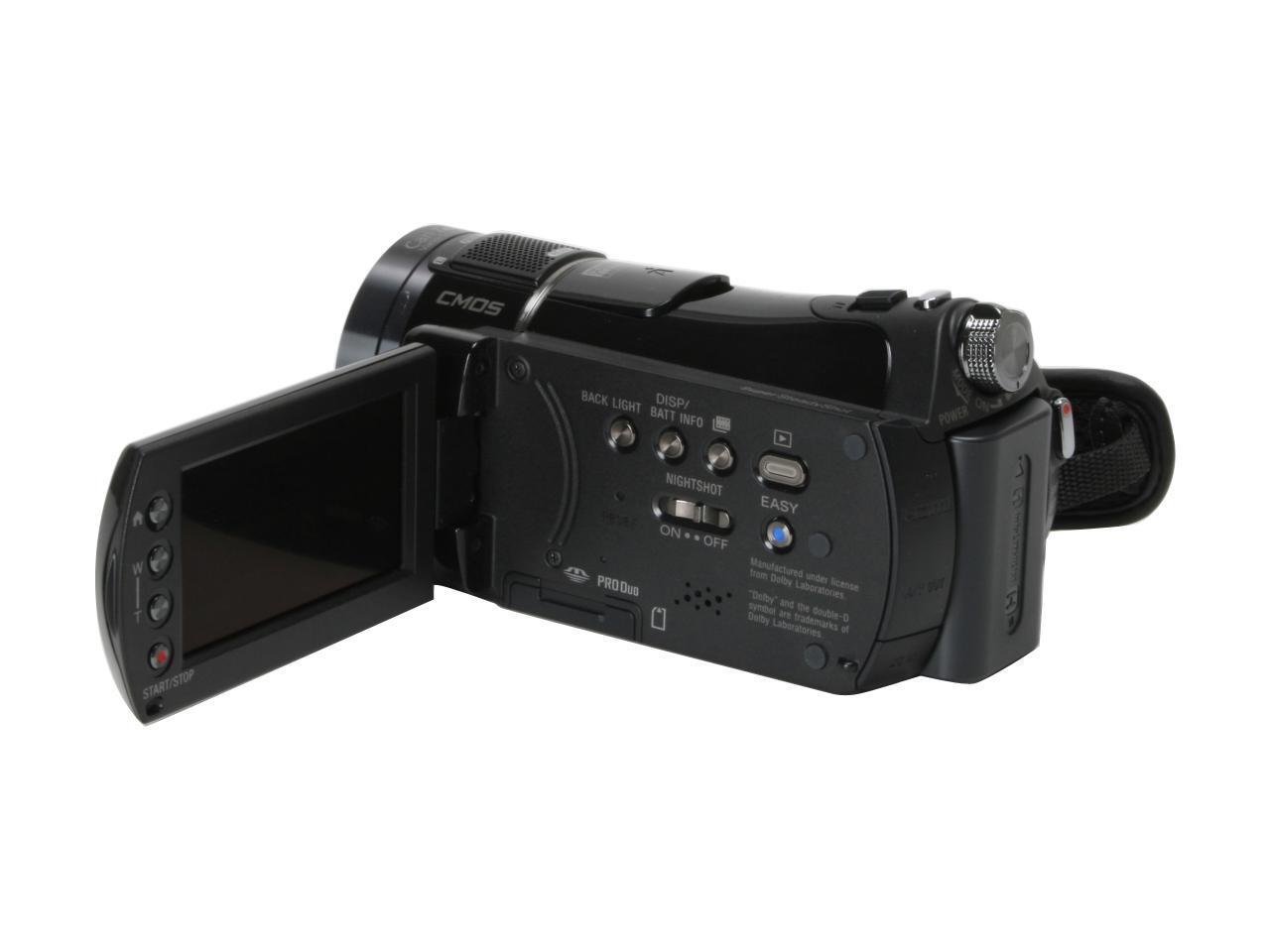 SONY HDR-CX7 Black High Definition Handycam Camcorder - Newegg.com