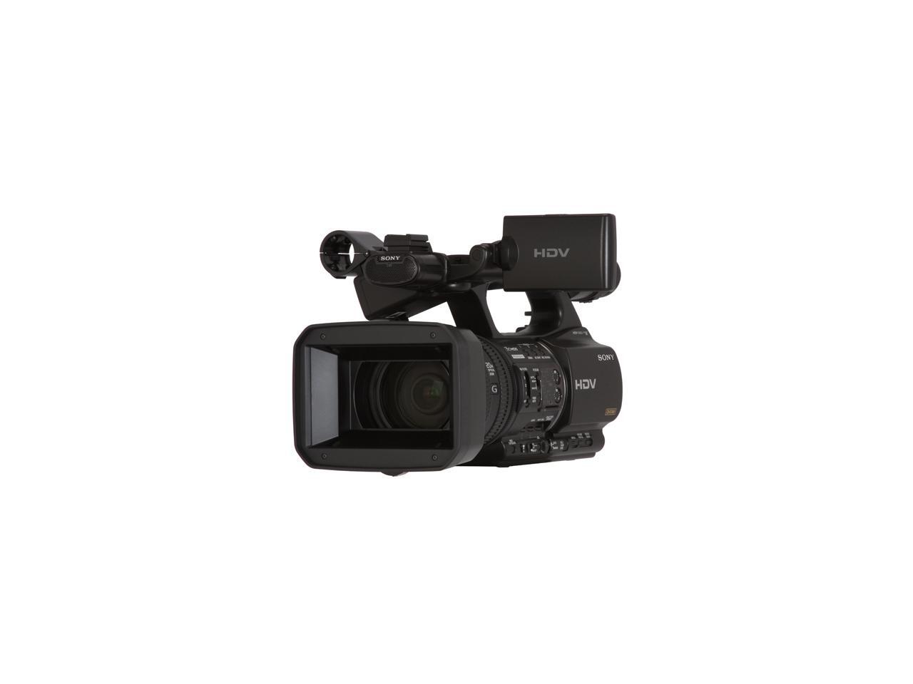 SONY HVR-Z5U Black HDV High Definition Handheld Camcorder - Newegg.com