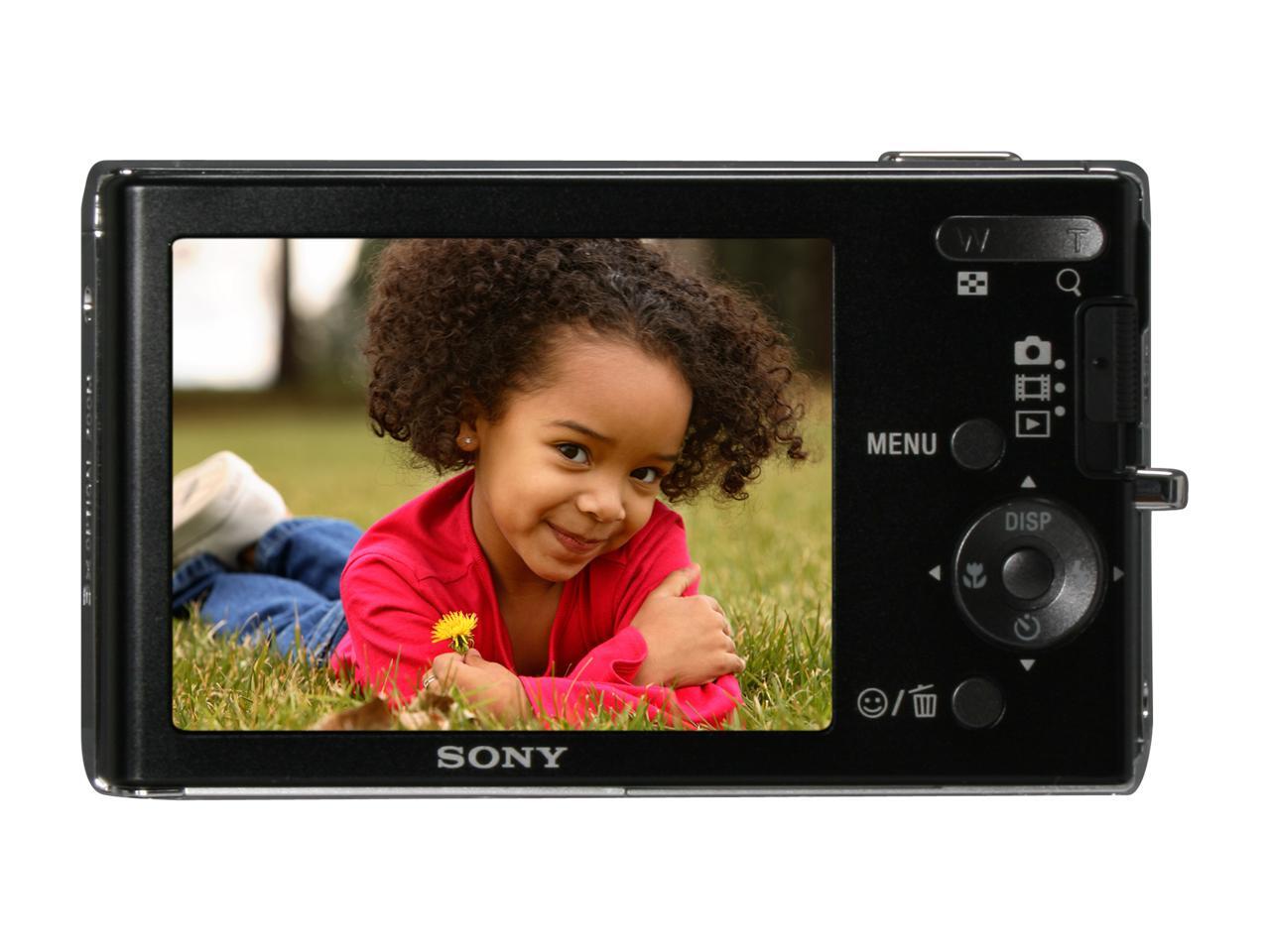 SONY Cyber-shot DSC-W190 Black 12.1 MP Digital Camera - Newegg.com