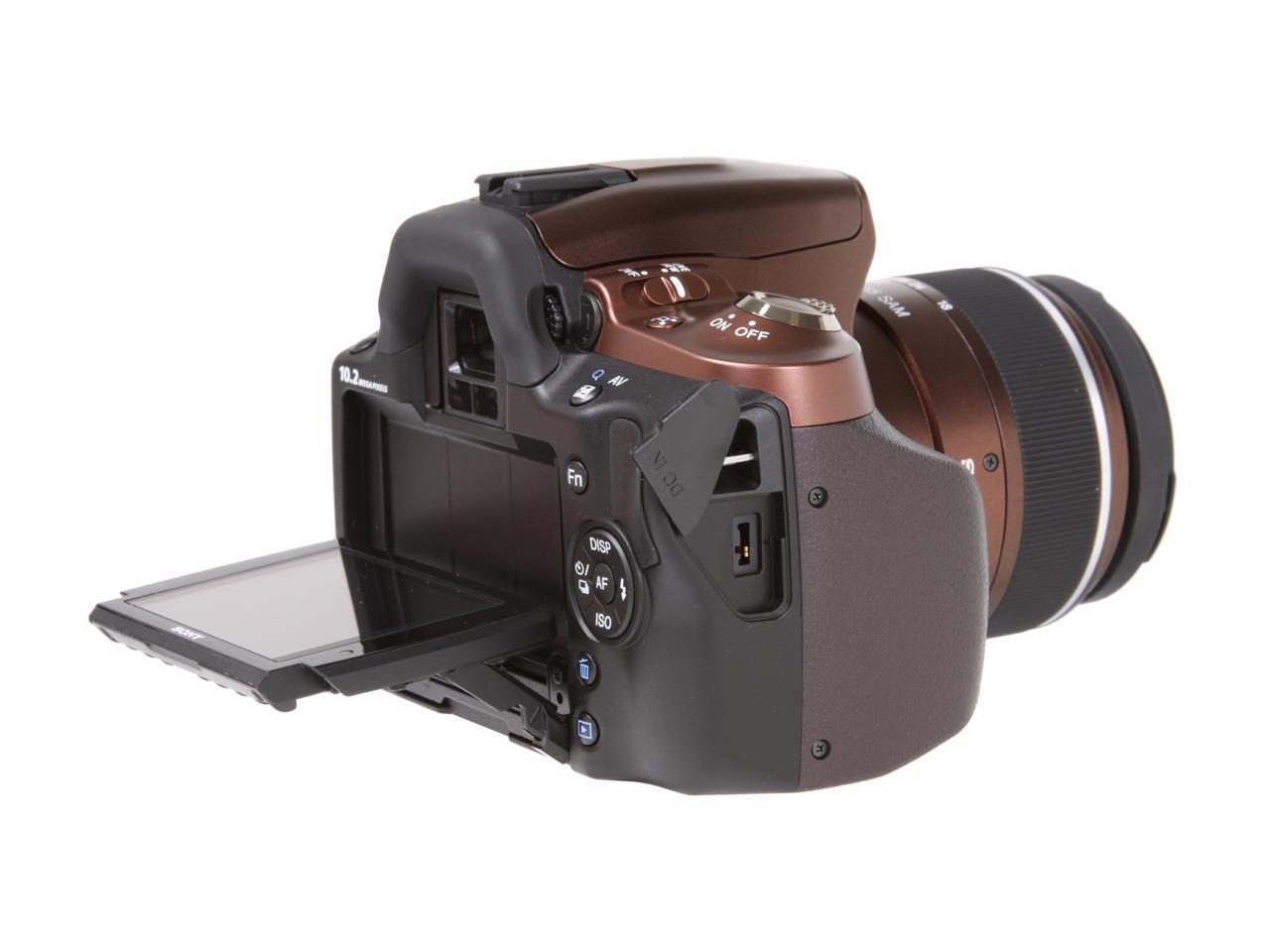 SONY a330 Brown Digital SLR Camera w/ DT 18-55mm f/3.5-5.6 SAM Standard ...