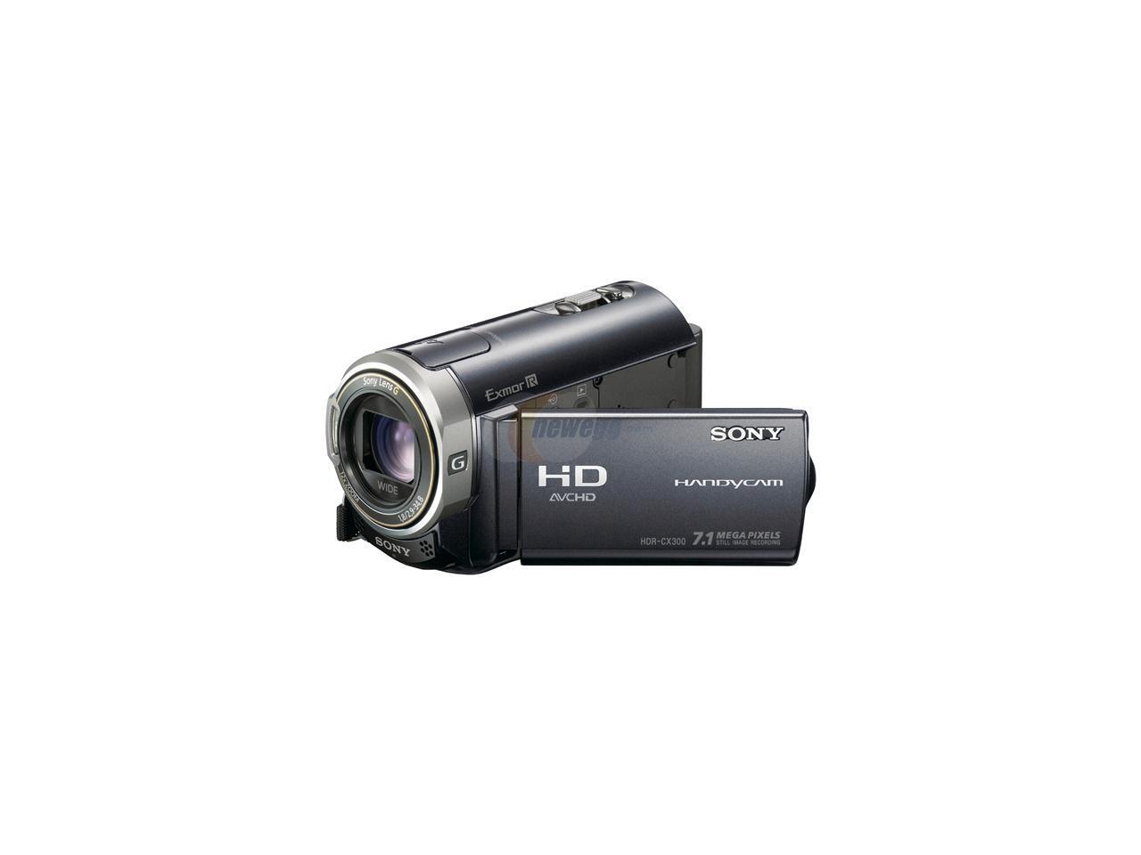 SONY HDR-CX300 16GB HD Handycam Camcorder - Newegg.com