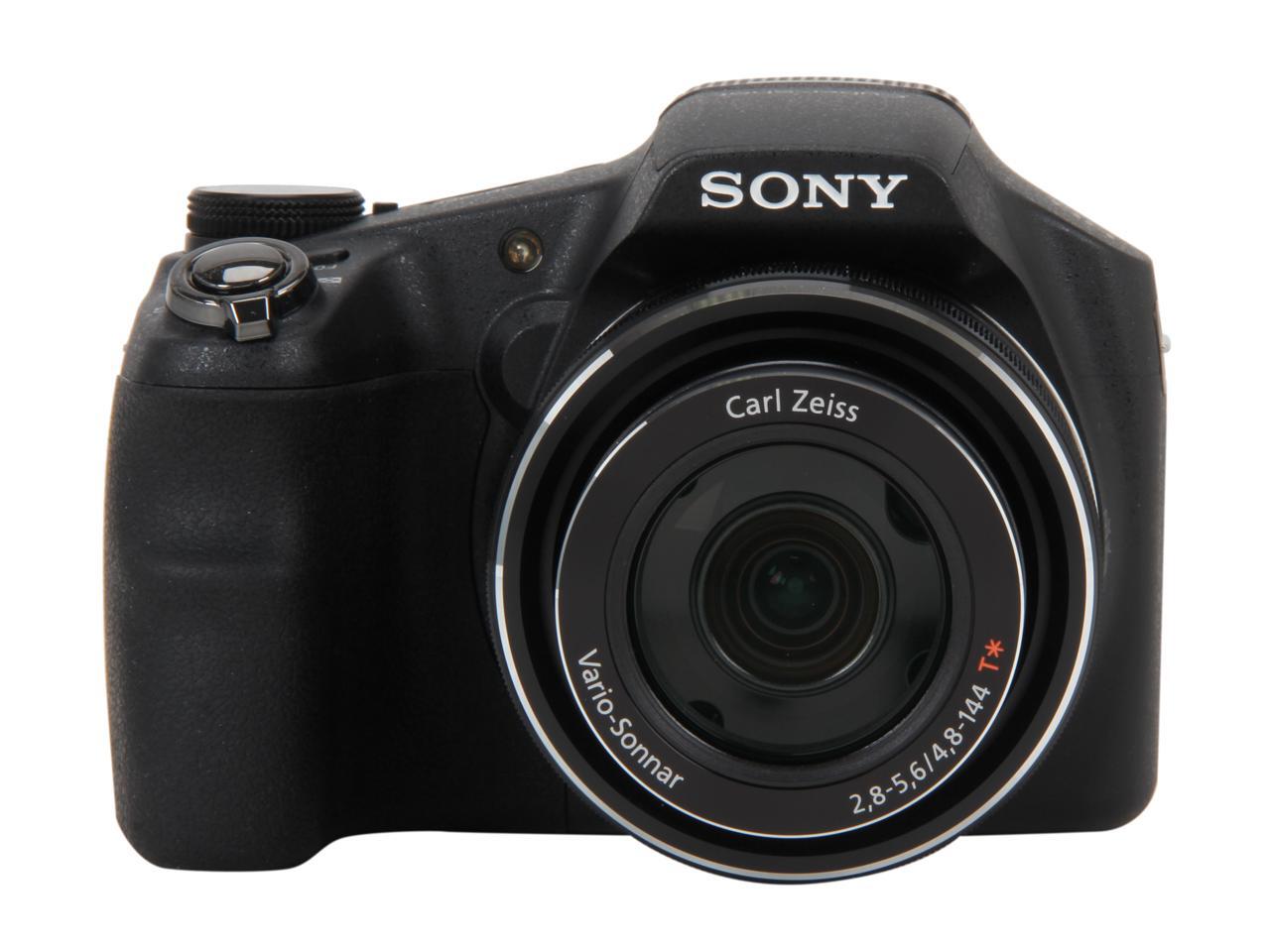 SONY Cyber-shot DSC-HX200V/B Black 18 MP Digital Camera - Newegg.com